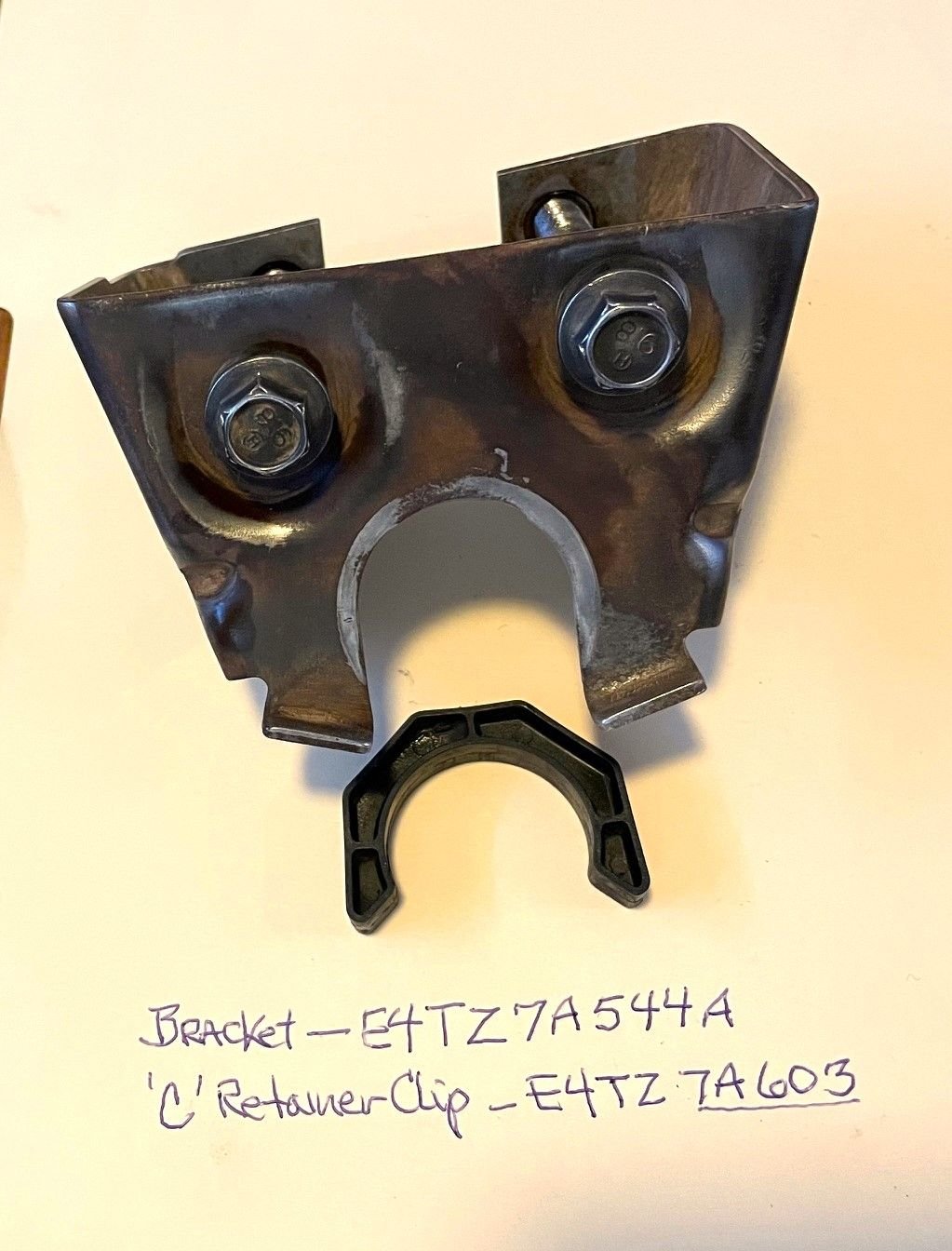 Hydraulic Clutch Slave Bracket Kit (External) Ford 6-Bolt Bellhousing ...