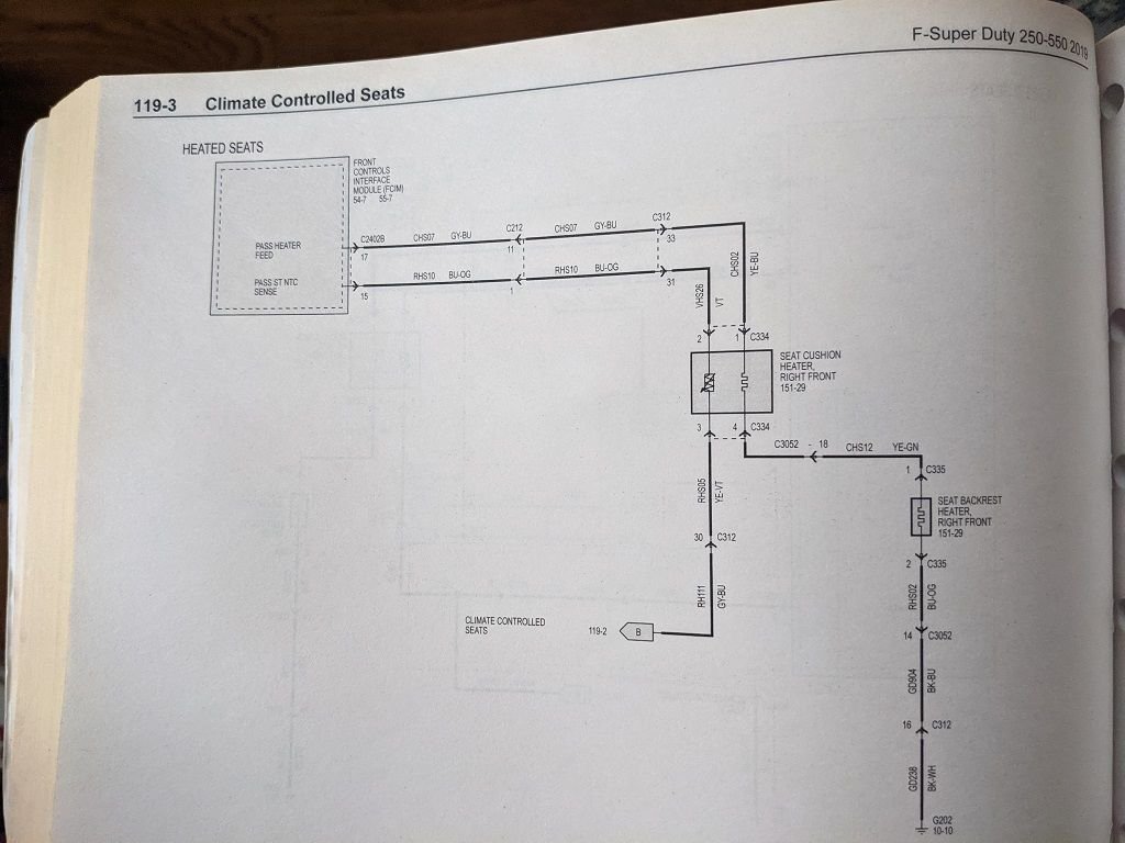 Heated/Cooled Driver Seat - B272C - New TED's - Same Code - Ford Truck ...