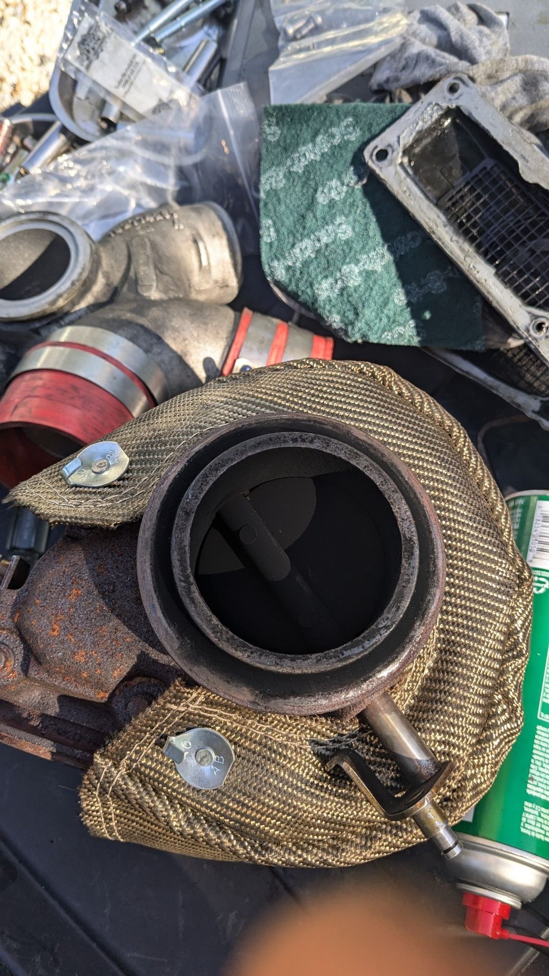 Riff Raff Turbo Blanket, Billet plenums and SS Fuel Lines - Page 3 ...