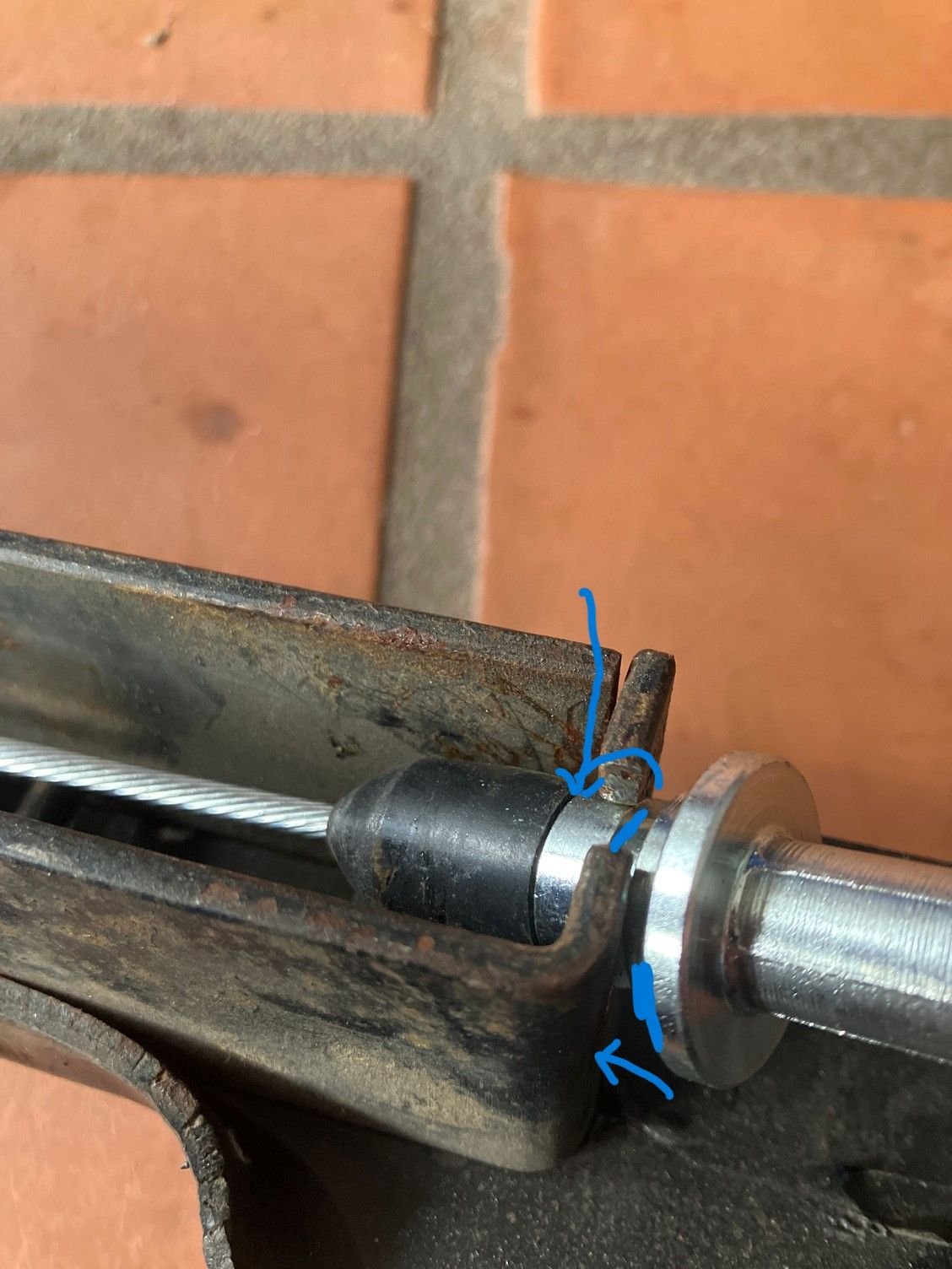 Front parking brake cable replacement - Ford Truck Enthusiasts Forums