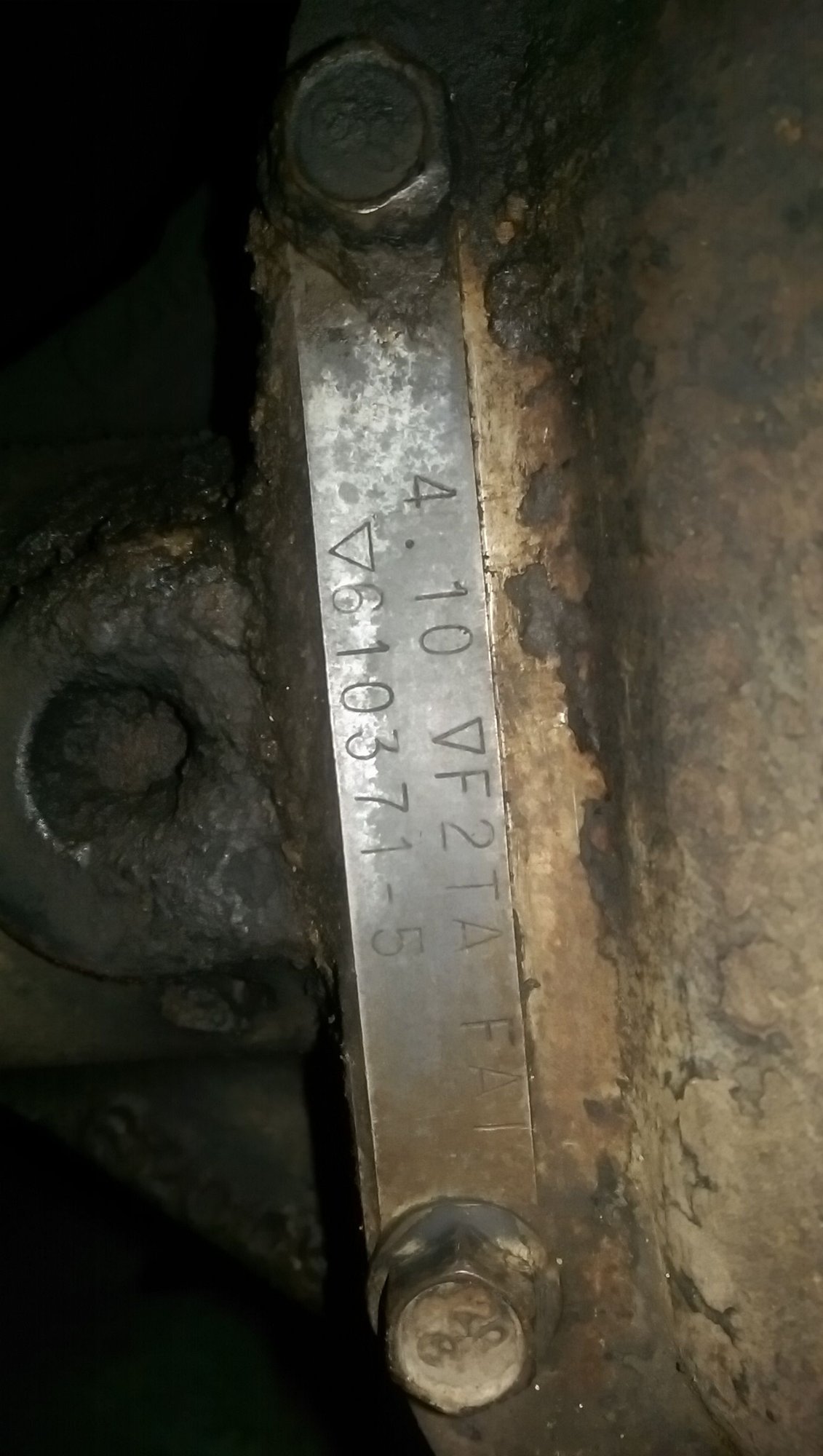 front axle identification - Ford Truck Enthusiasts Forums