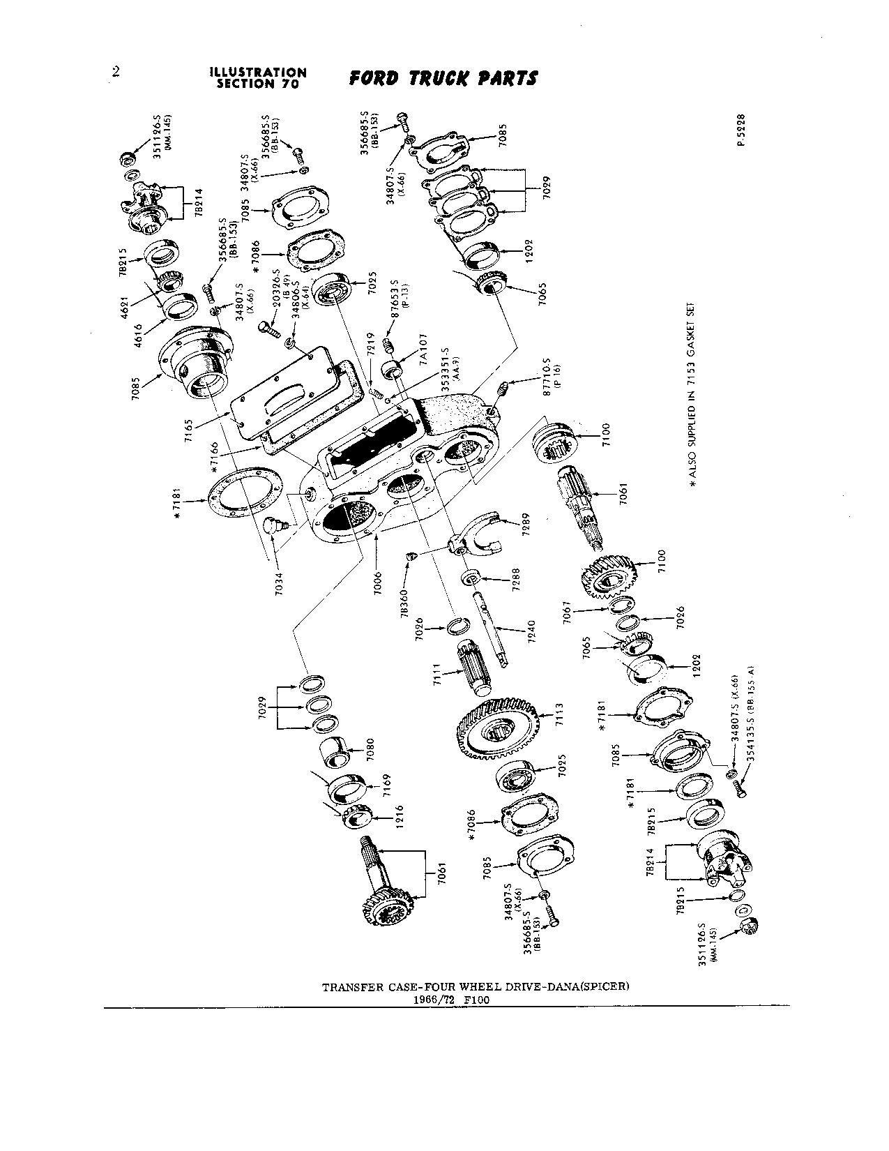 F100 Dana 21 Transfer Case parts - Ford Truck Enthusiasts Forums