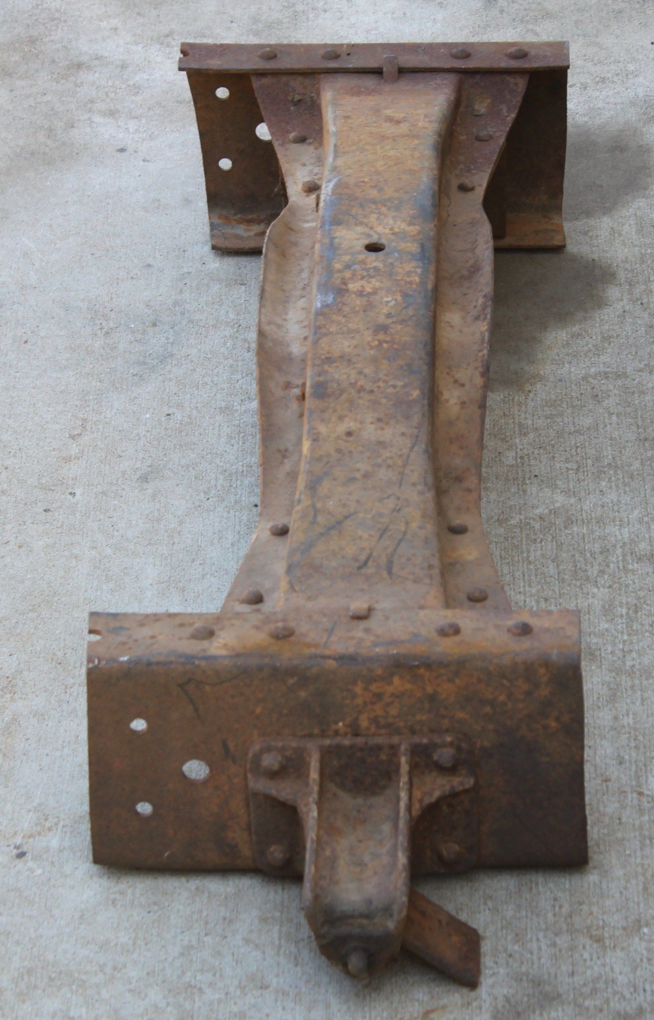 53-56 F100 Rear Spring Front Hanger Frame crossmember - Ford Truck ...