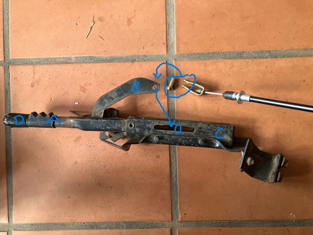 Front parking brake cable replacement - Ford Truck Enthusiasts Forums