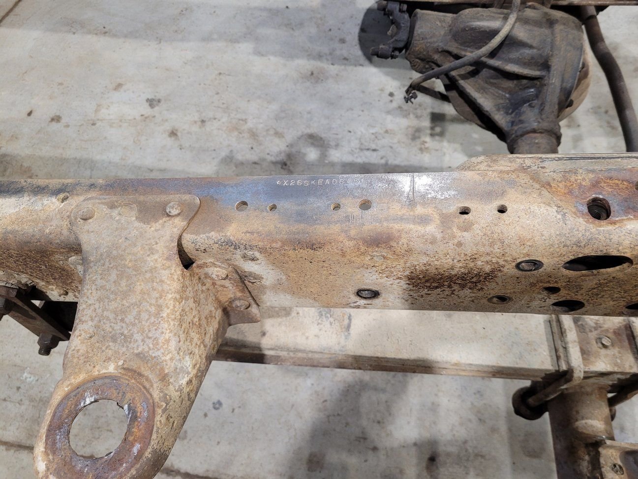 Difference between 79 4x4 vs 4x2, highboy or not frames. - Ford Truck ...