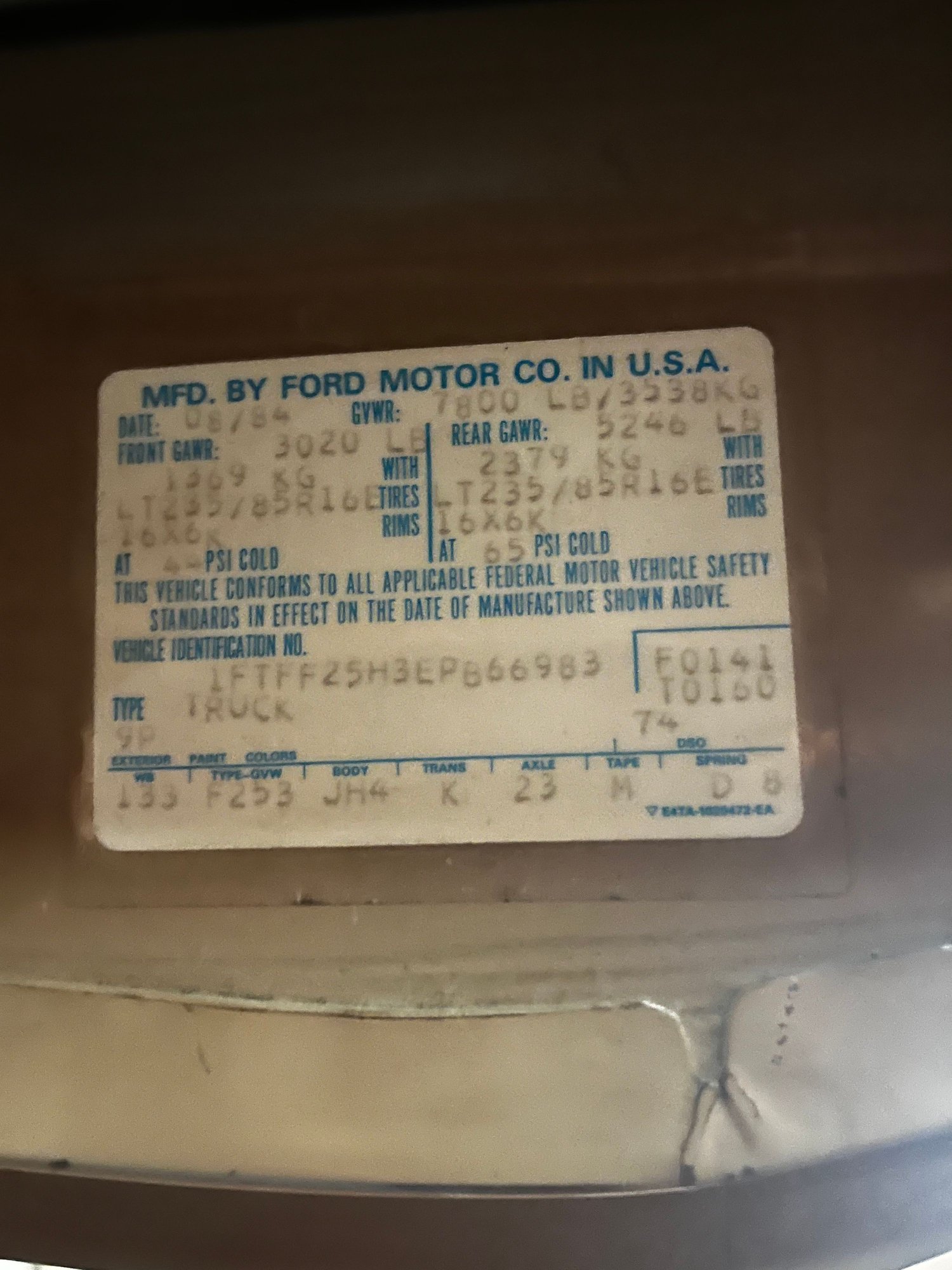 Information verification - Ford Truck Enthusiasts Forums