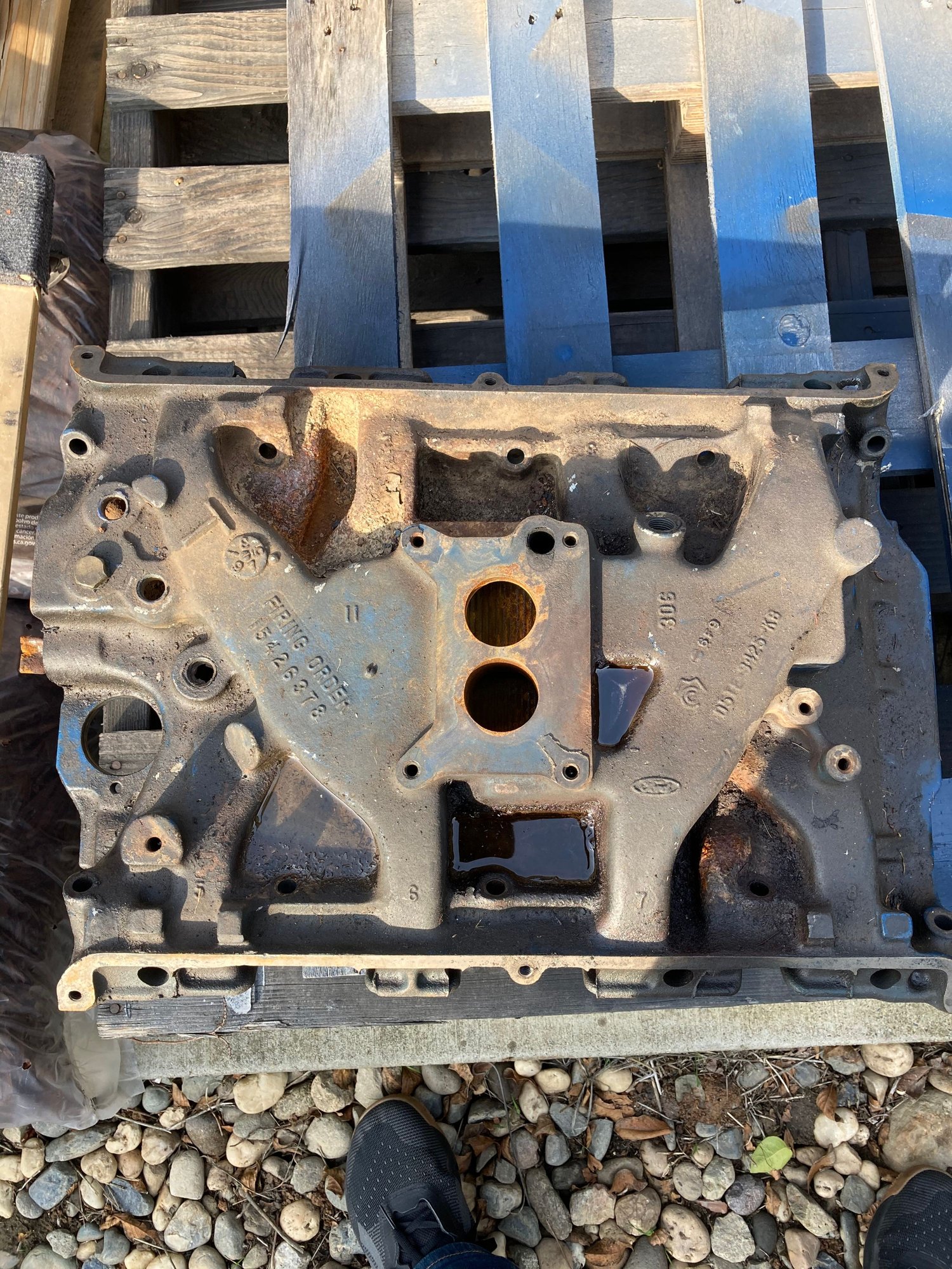 FORD FE 2BBL INTAKE MANIFOLD - Ford Truck Enthusiasts Forums