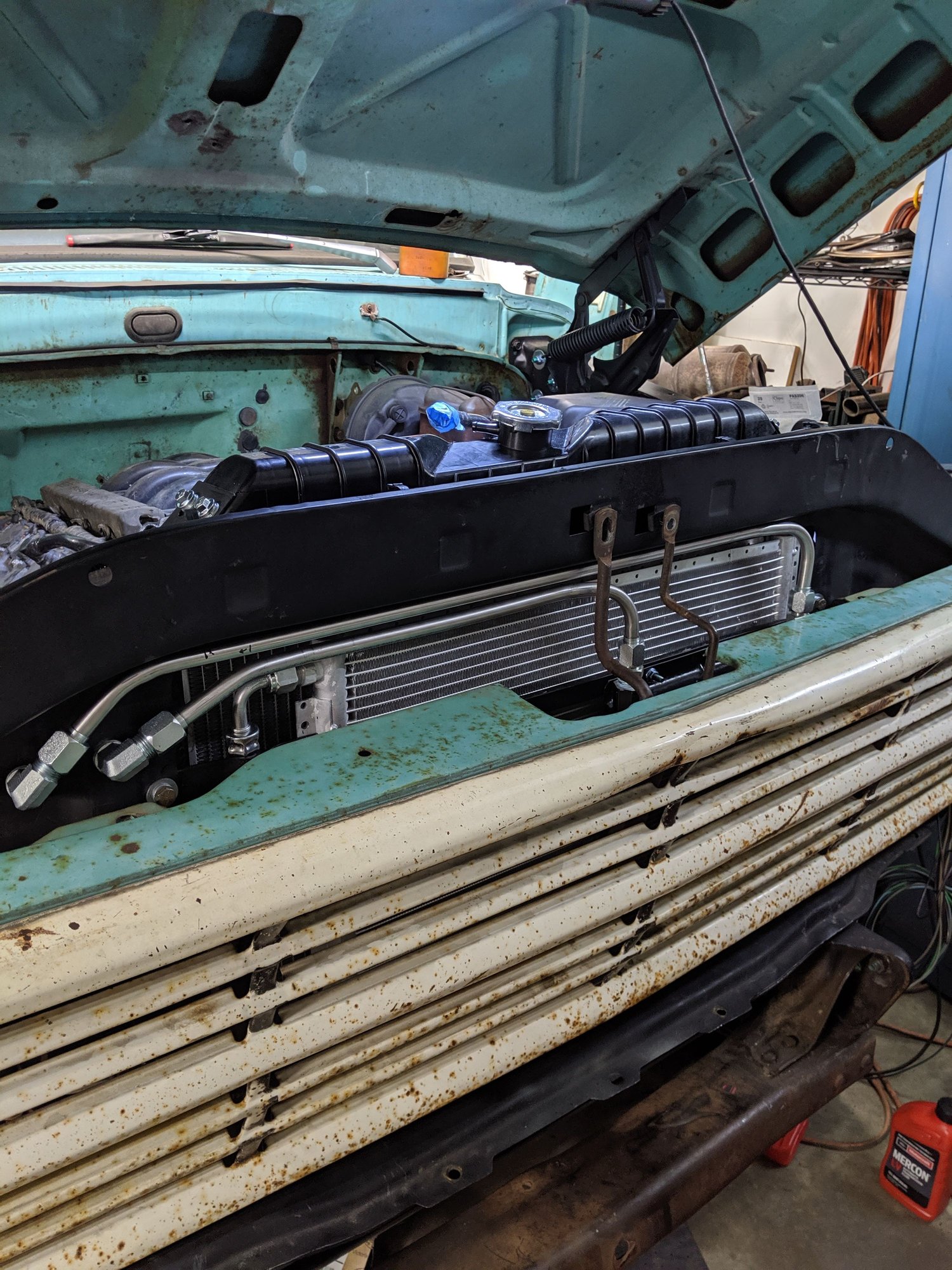 '71 F100 'Ultra-duty' radiator fitment? - Ford Truck Enthusiasts Forums