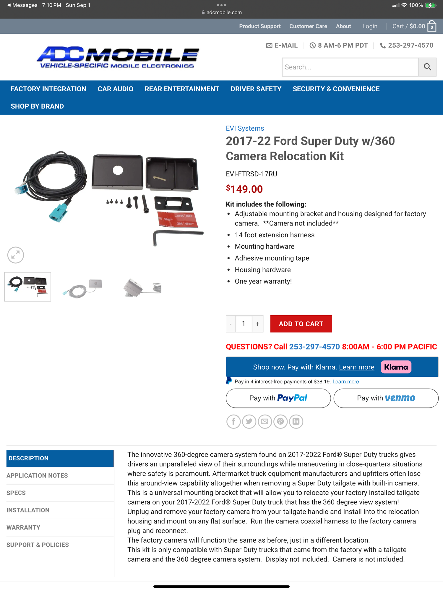 Front camera relocation kit? - Ford Truck Enthusiasts Forums