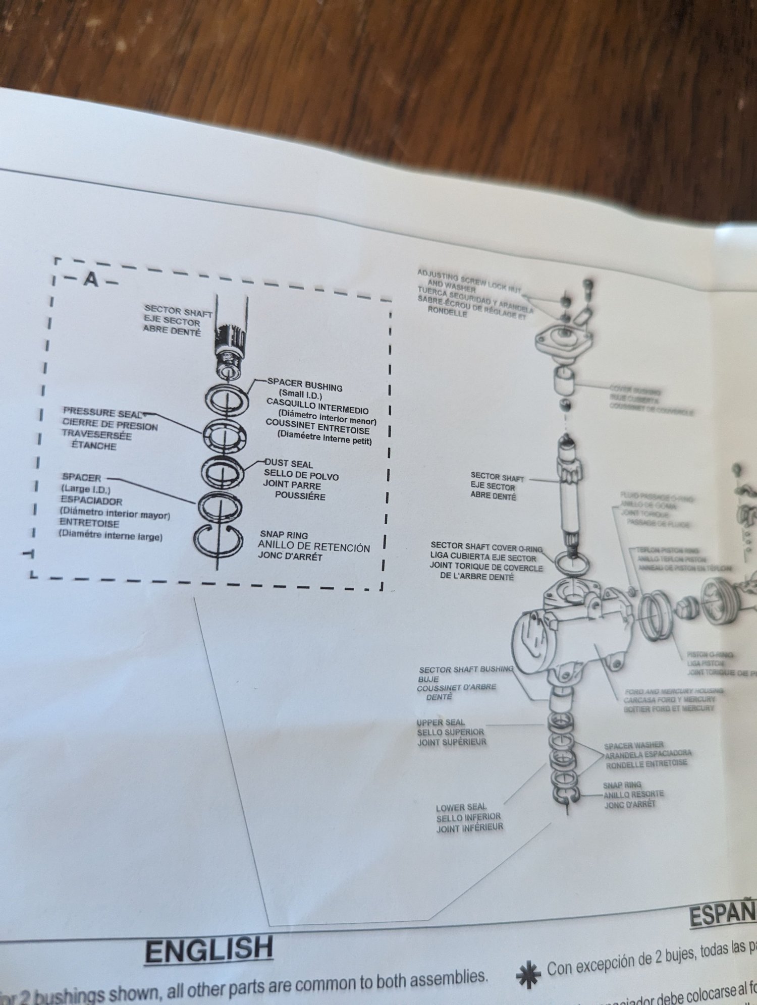 Pitman arm shaft seal order - Ford Truck Enthusiasts Forums
