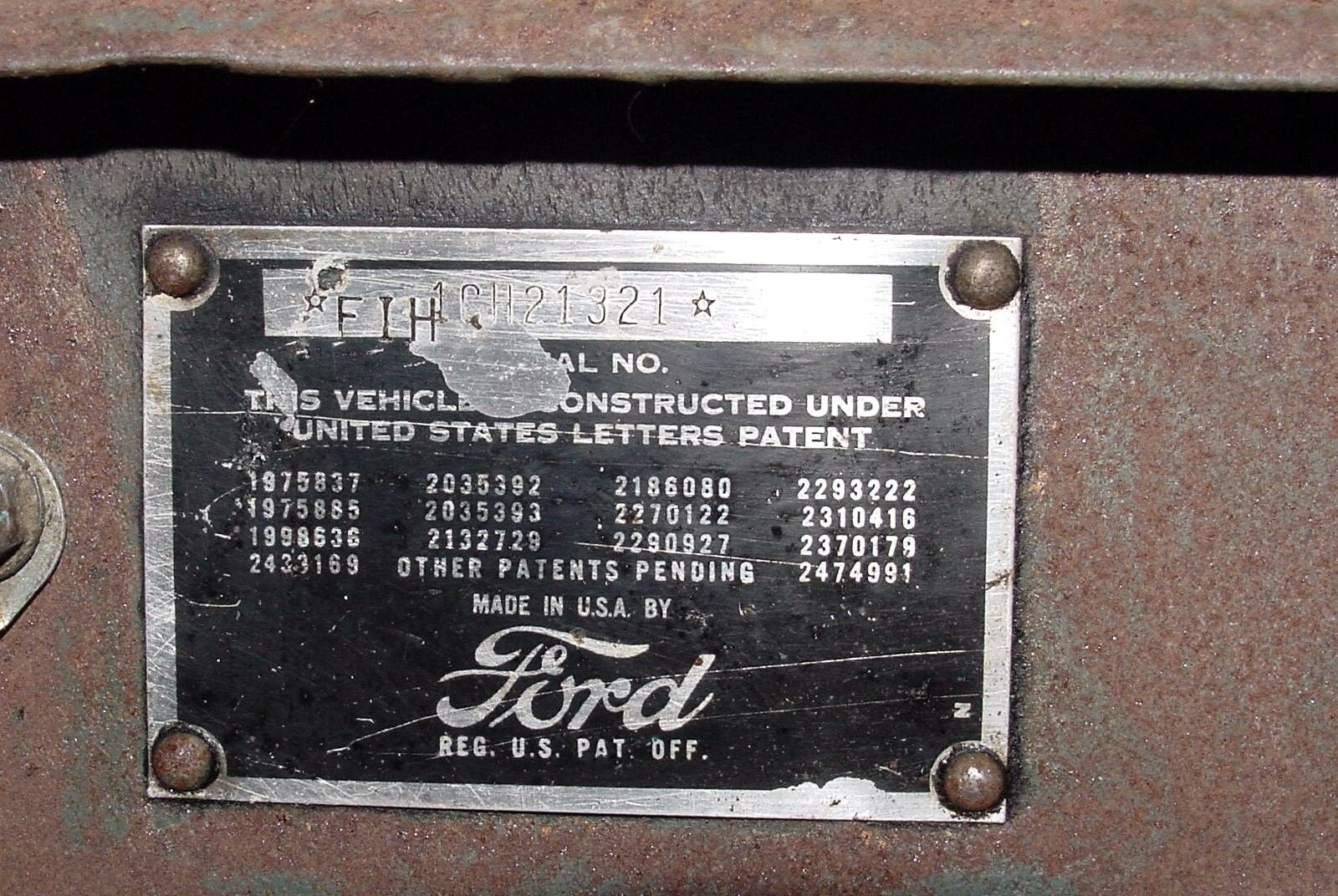 1951-52 Serial numbers - Page 15 - Ford Truck Enthusiasts Forums