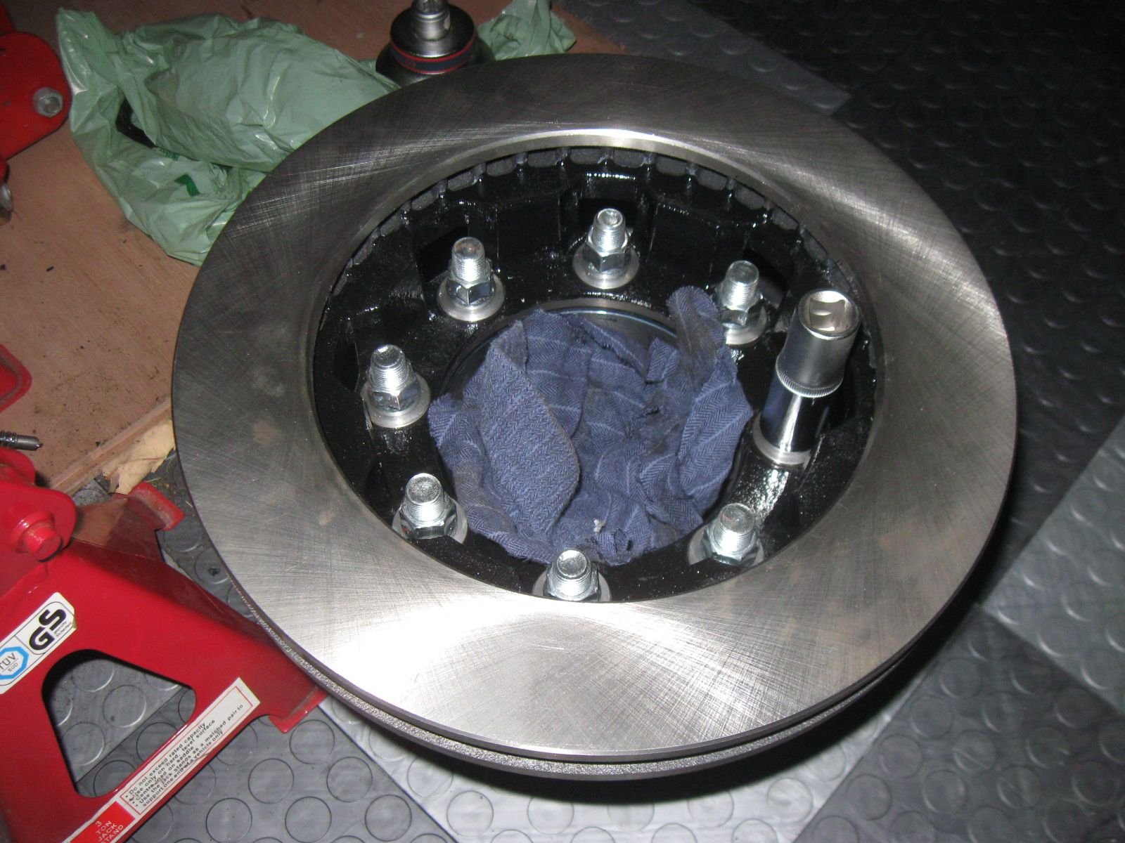 Dana 70 disc brake conversion DUALLY with 16'' steelies, a.k.a. coin ...