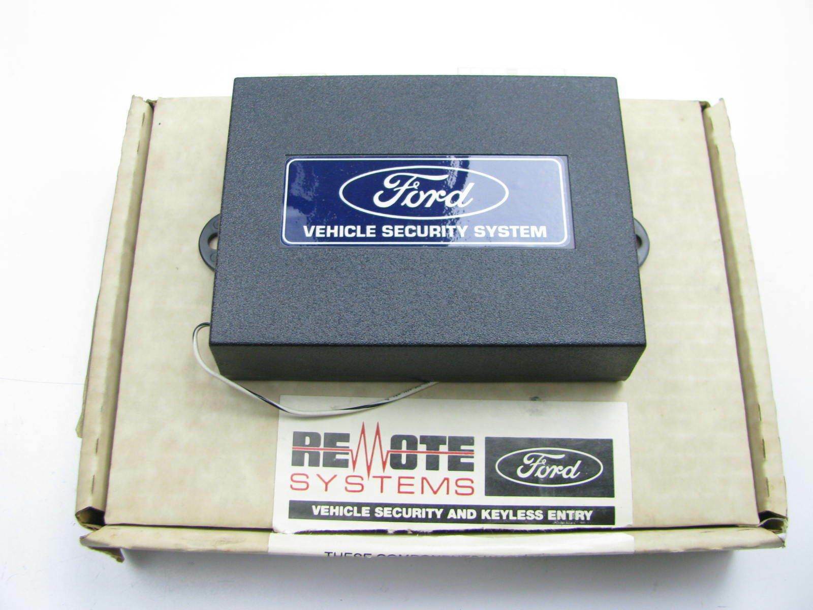vehicle security system - Ford Truck Enthusiasts Forums