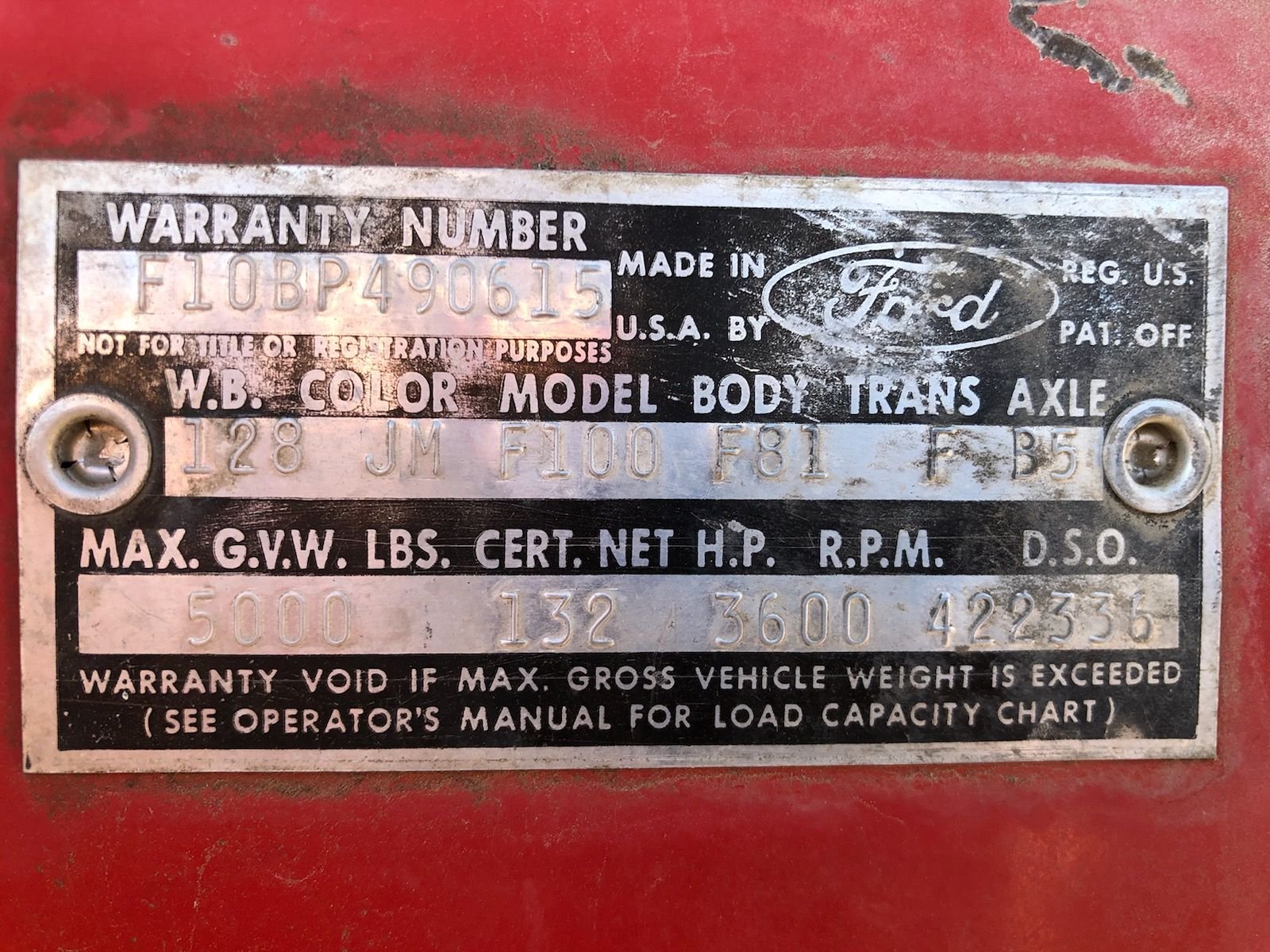 New to FTE - 1964 F-100 - Ford Truck Enthusiasts Forums