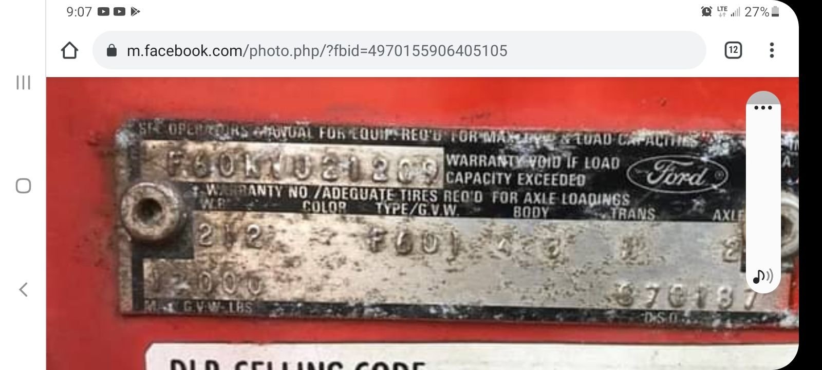 Ford F600 vin decode. - Ford Truck Enthusiasts Forums