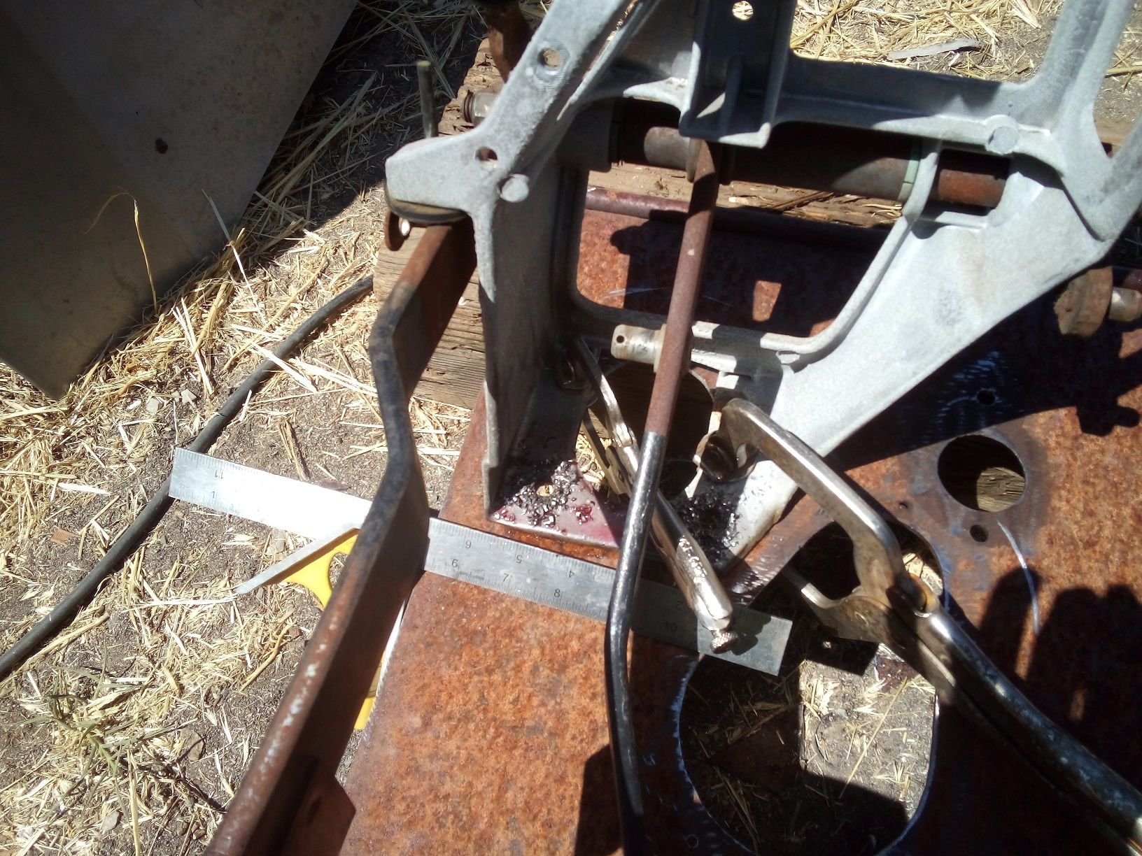 The No Seam Firewall Rust Repair, and Brake Plate Fix - Ford Truck ...