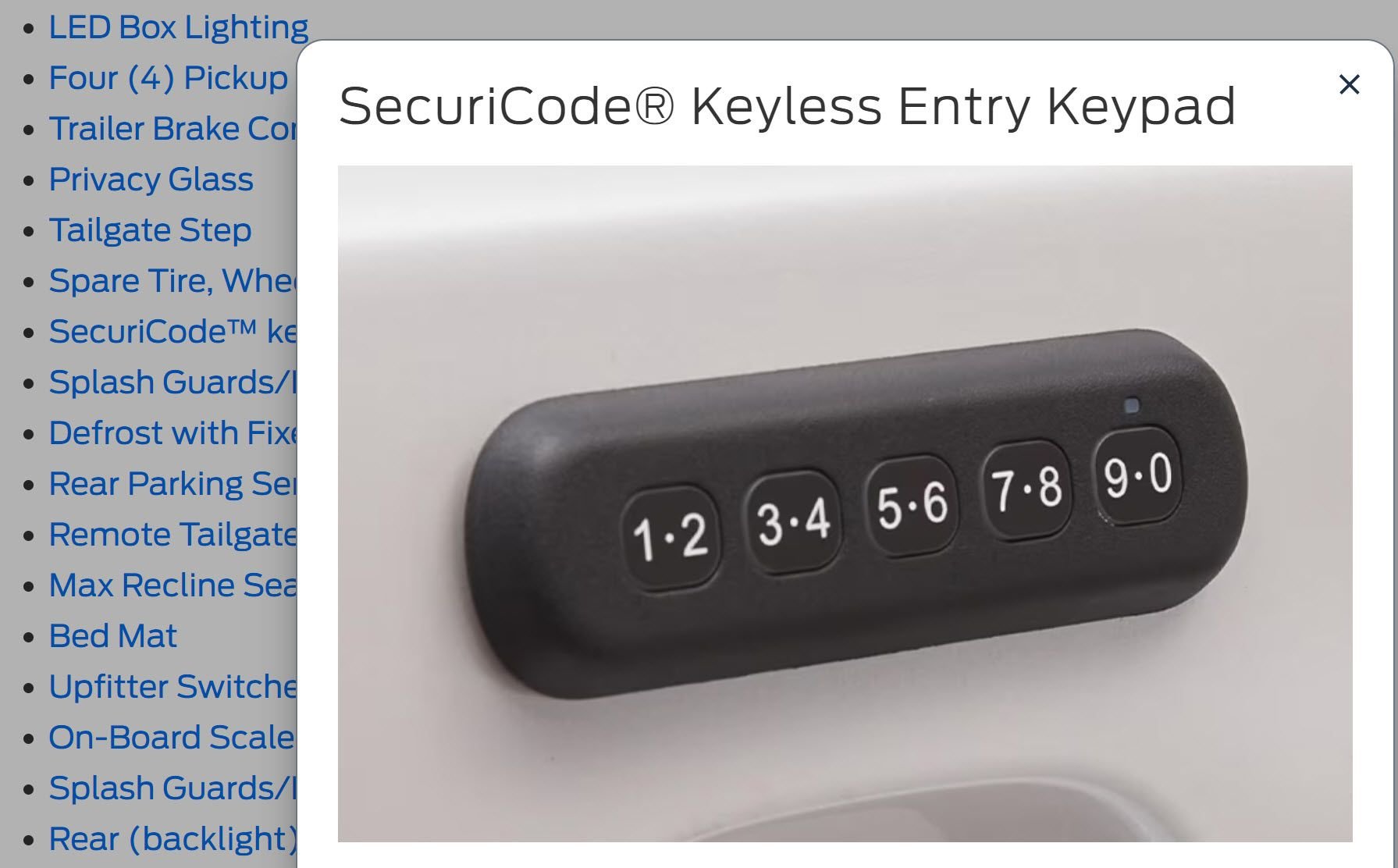 Keyless entry gone from base in 2025 Platinum - Page 2 - Ford Truck ...