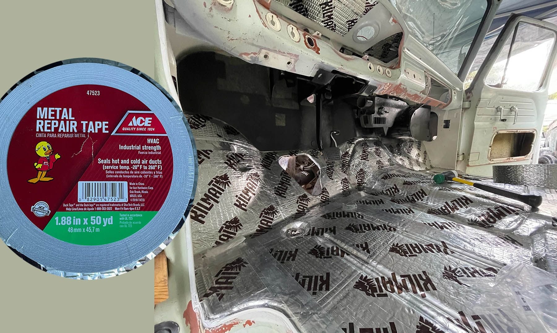 66 F100 cab - Sound deadener material - Ford Truck Enthusiasts Forums