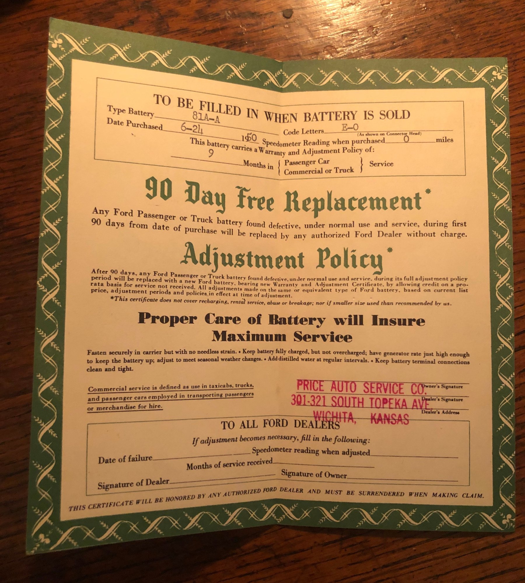 Reproduction Battery Case - Ford Truck Enthusiasts Forums