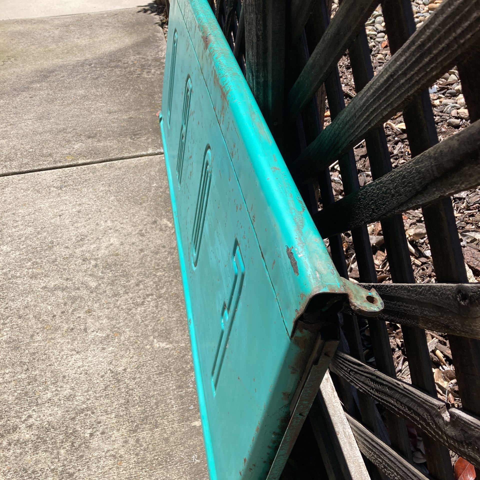 1957 1958 1959 1960 1961 Ford f100 Truck Tailgate ORIGINAL PAINT ...