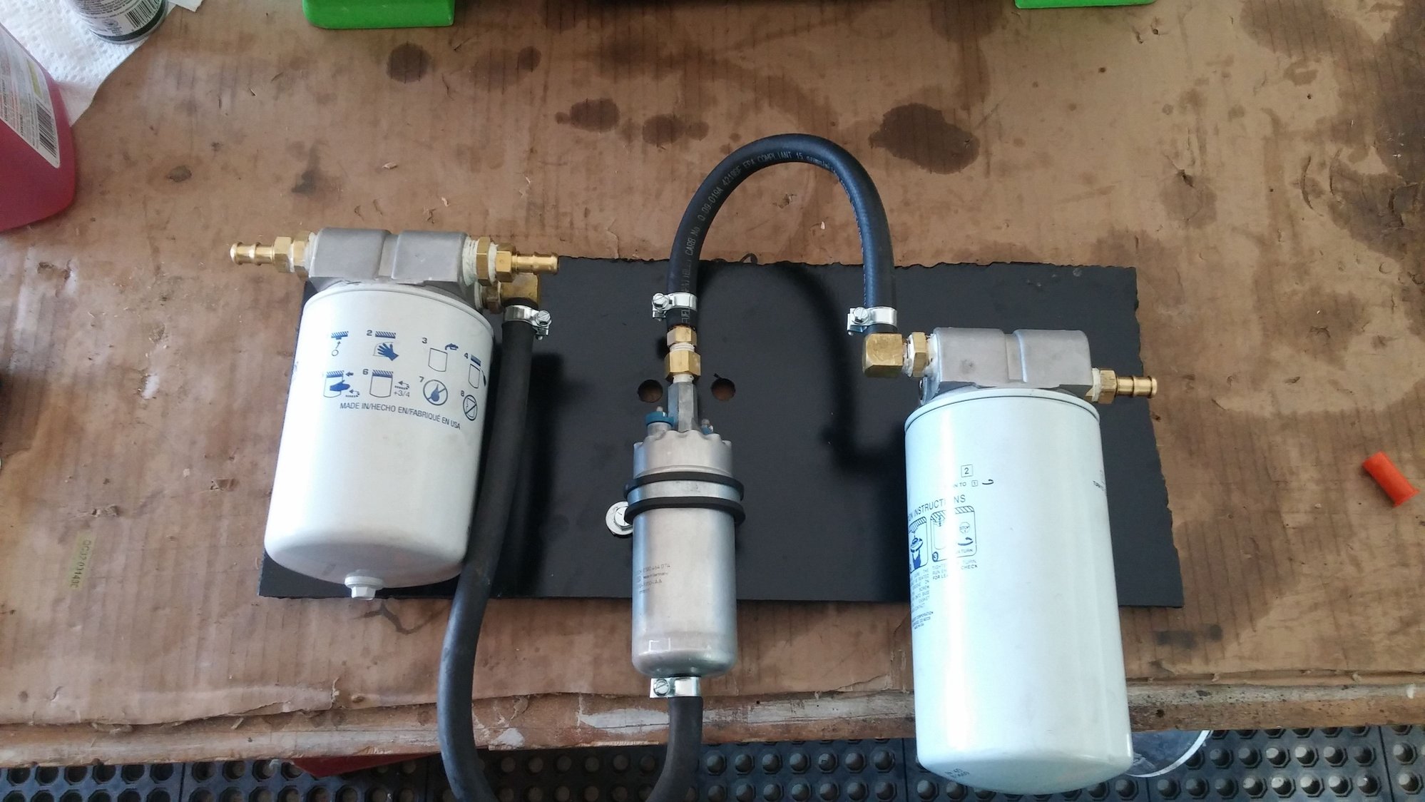Superduty lift pump & dual filters - Ford Truck Enthusiasts Forums