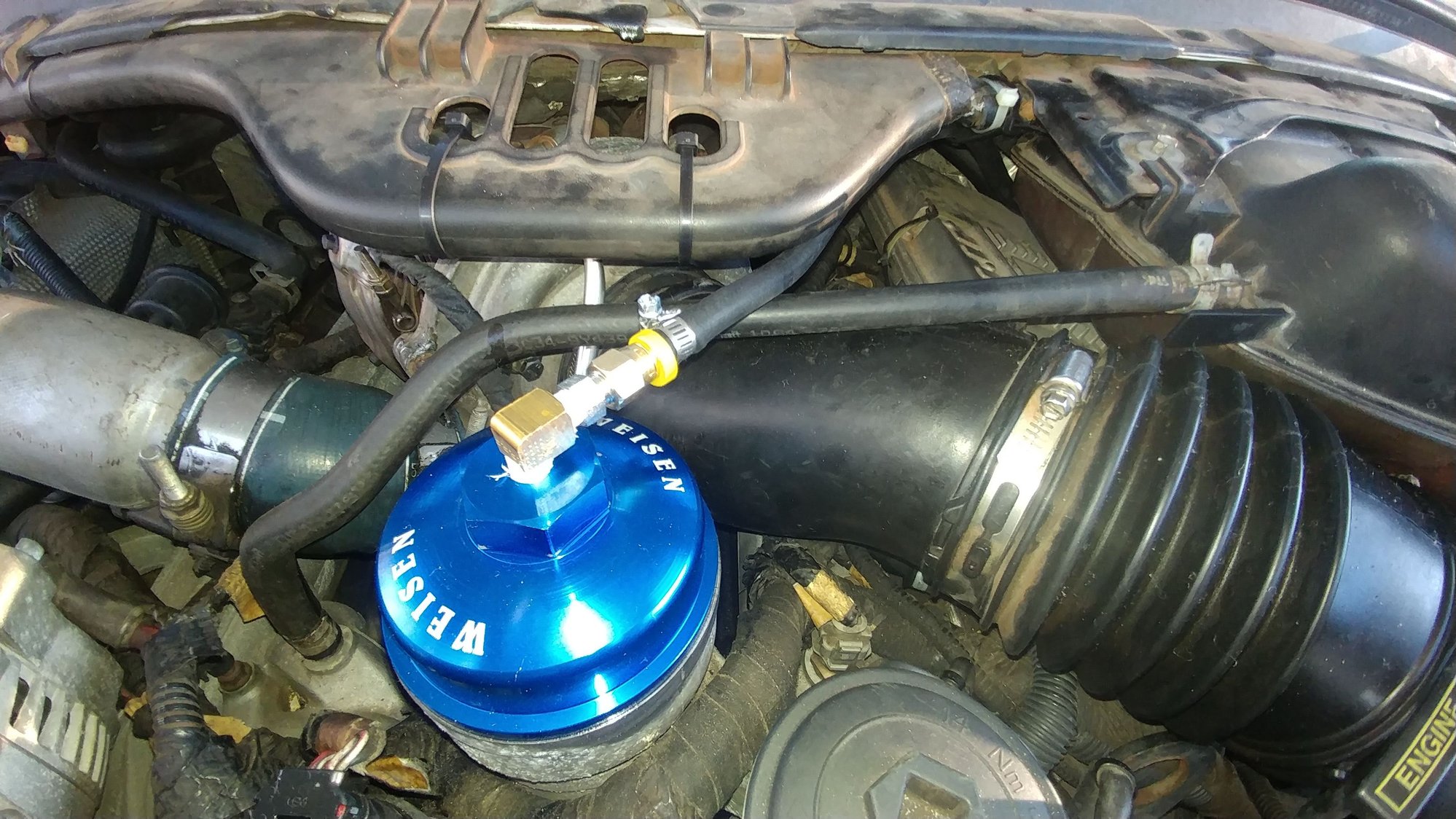 My bypass oil filter experience. Hopefully this will help others - Ford ...