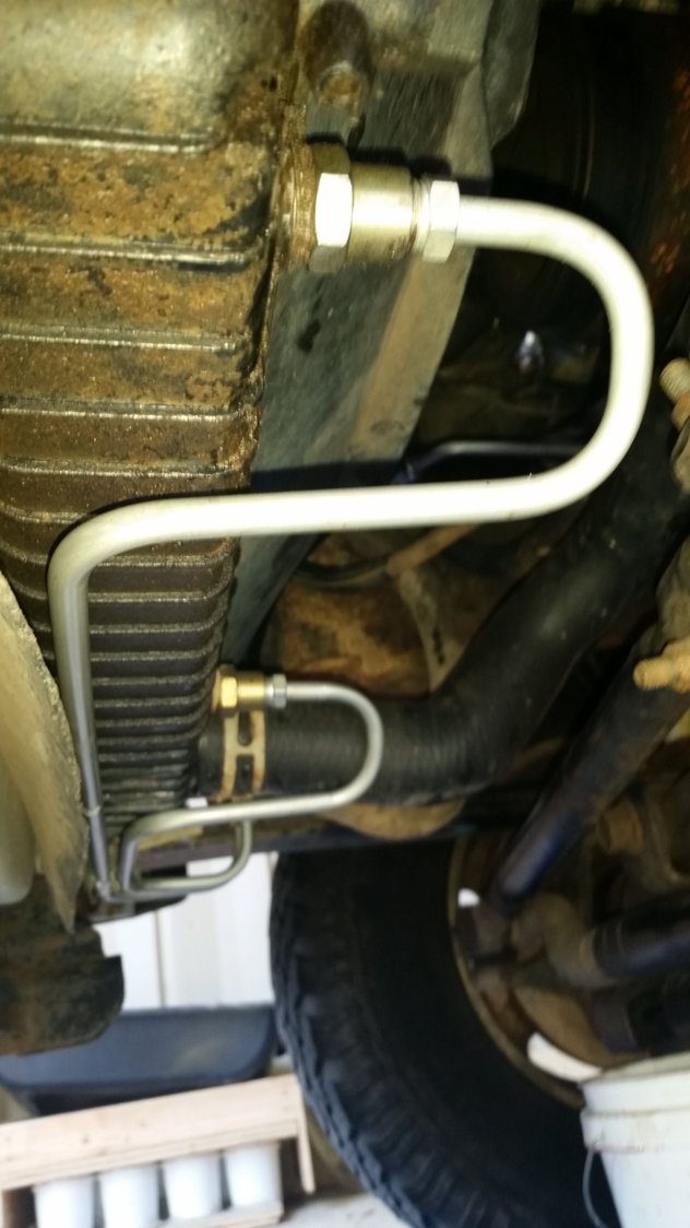 Bad ATF leak near front of vehicle. 02 F250 4x4 7.3L - Page 2 - Ford ...