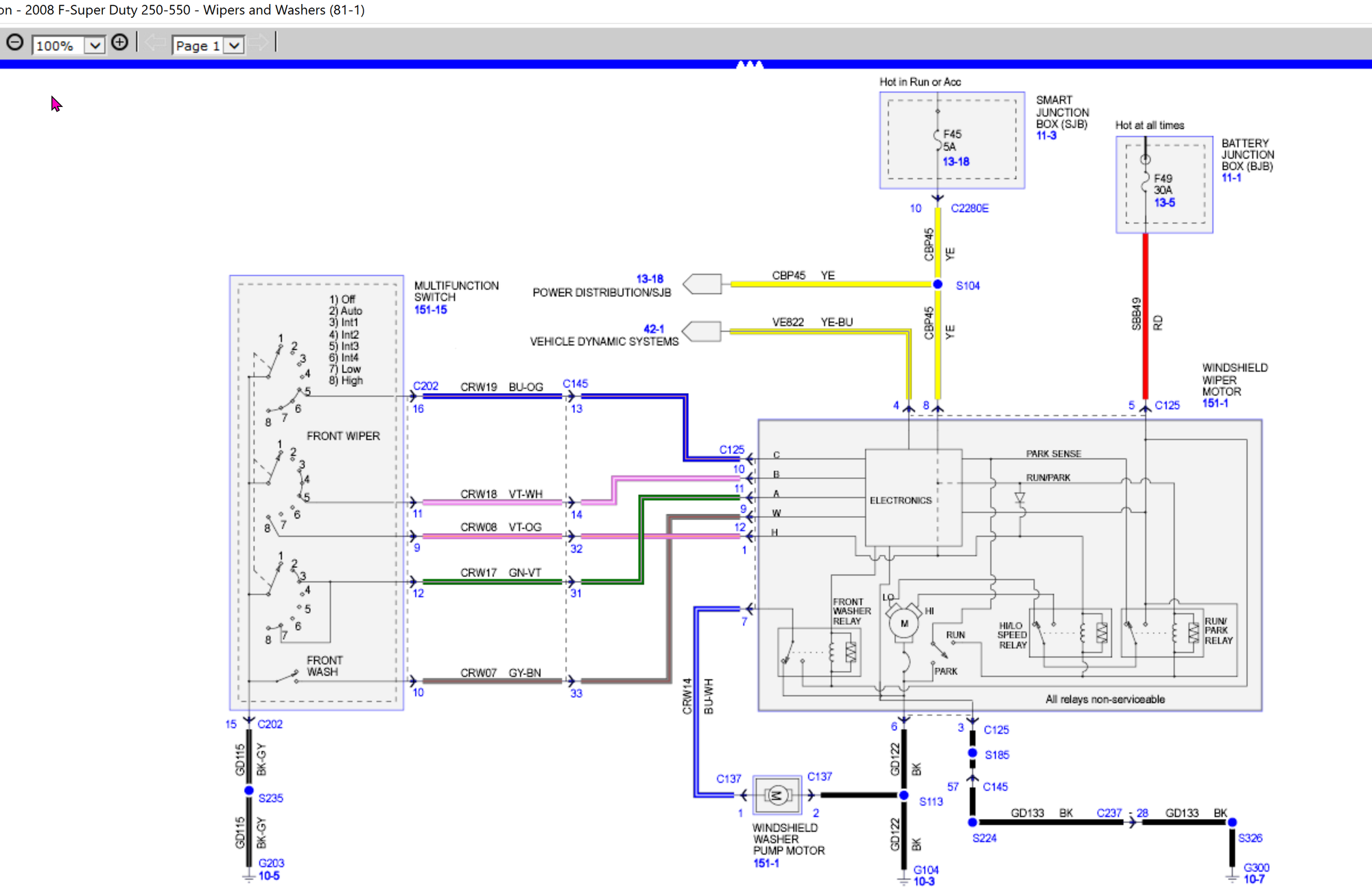 Need 08 multifunction switch Pinout diagram - Ford Truck Enthusiasts Forums