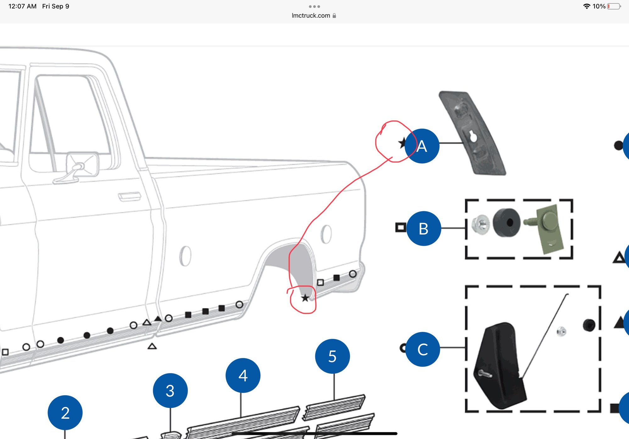 Lower molding trim part question - Ford Truck Enthusiasts Forums