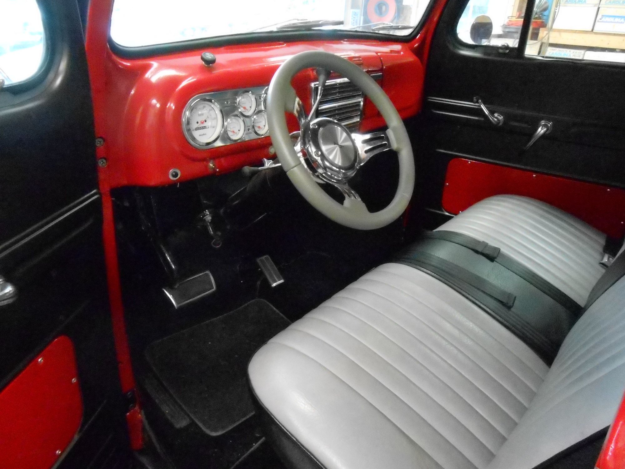 56 f100 bench seat to 48 ford f1 - Ford Truck Enthusiasts Forums