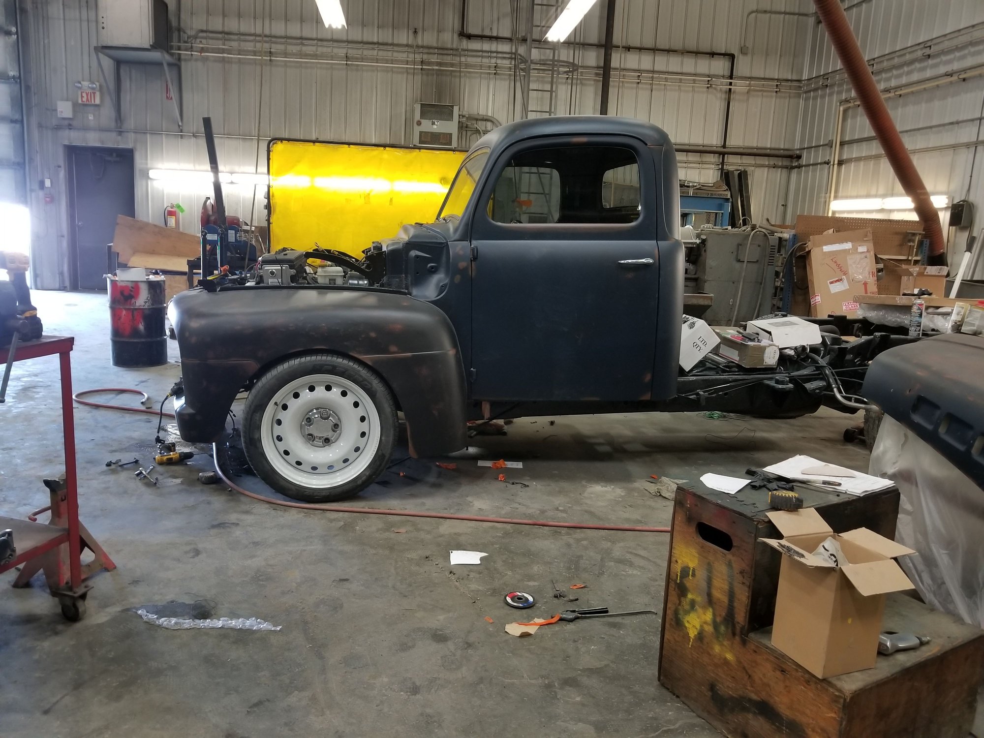 ‘52 F6 frame swap - Ford Truck Enthusiasts Forums