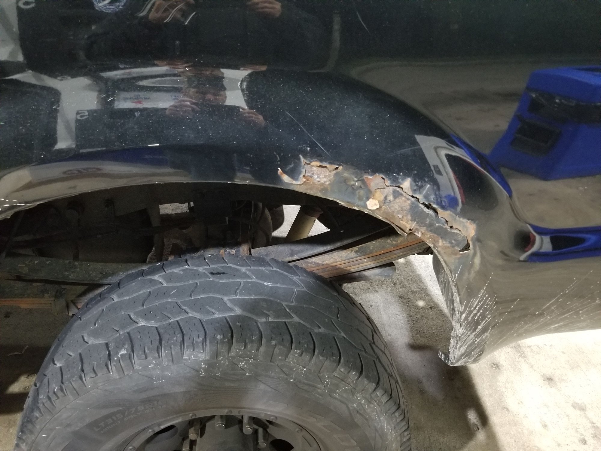 Fender rust solutions needed - Ford Truck Enthusiasts Forums