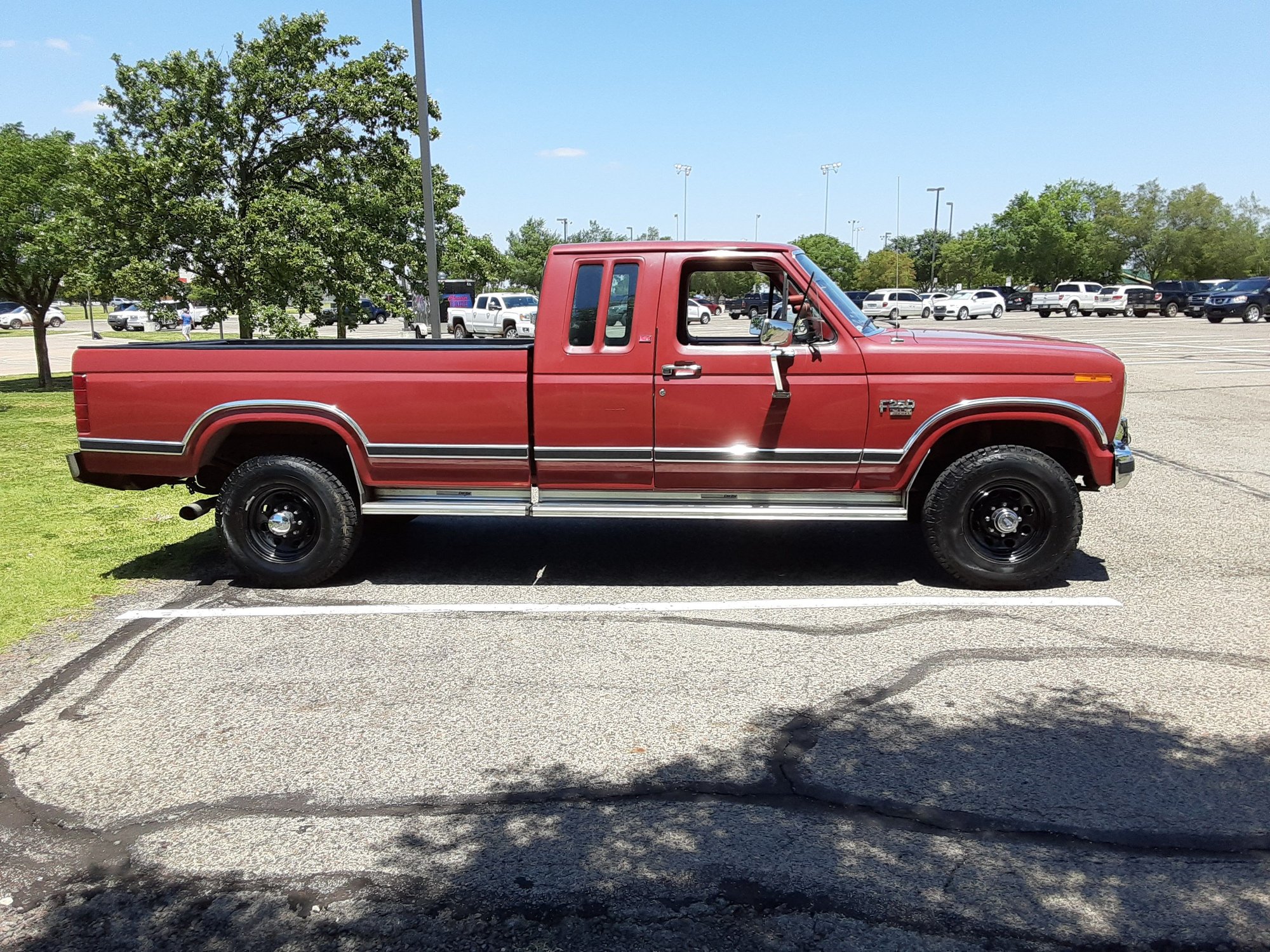 1986 Ford F-250 sclb, 4x4, C6, 6.9L International Harvester NA IDI ...