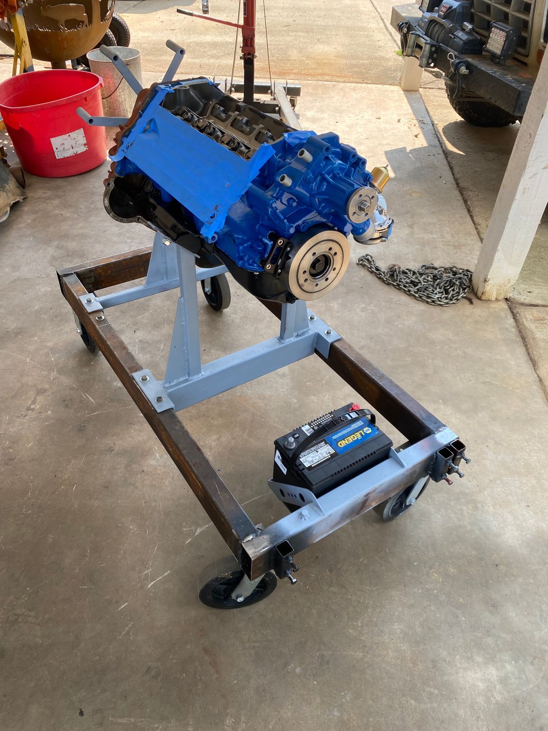 Engine test stand build - Ford Truck Enthusiasts Forums