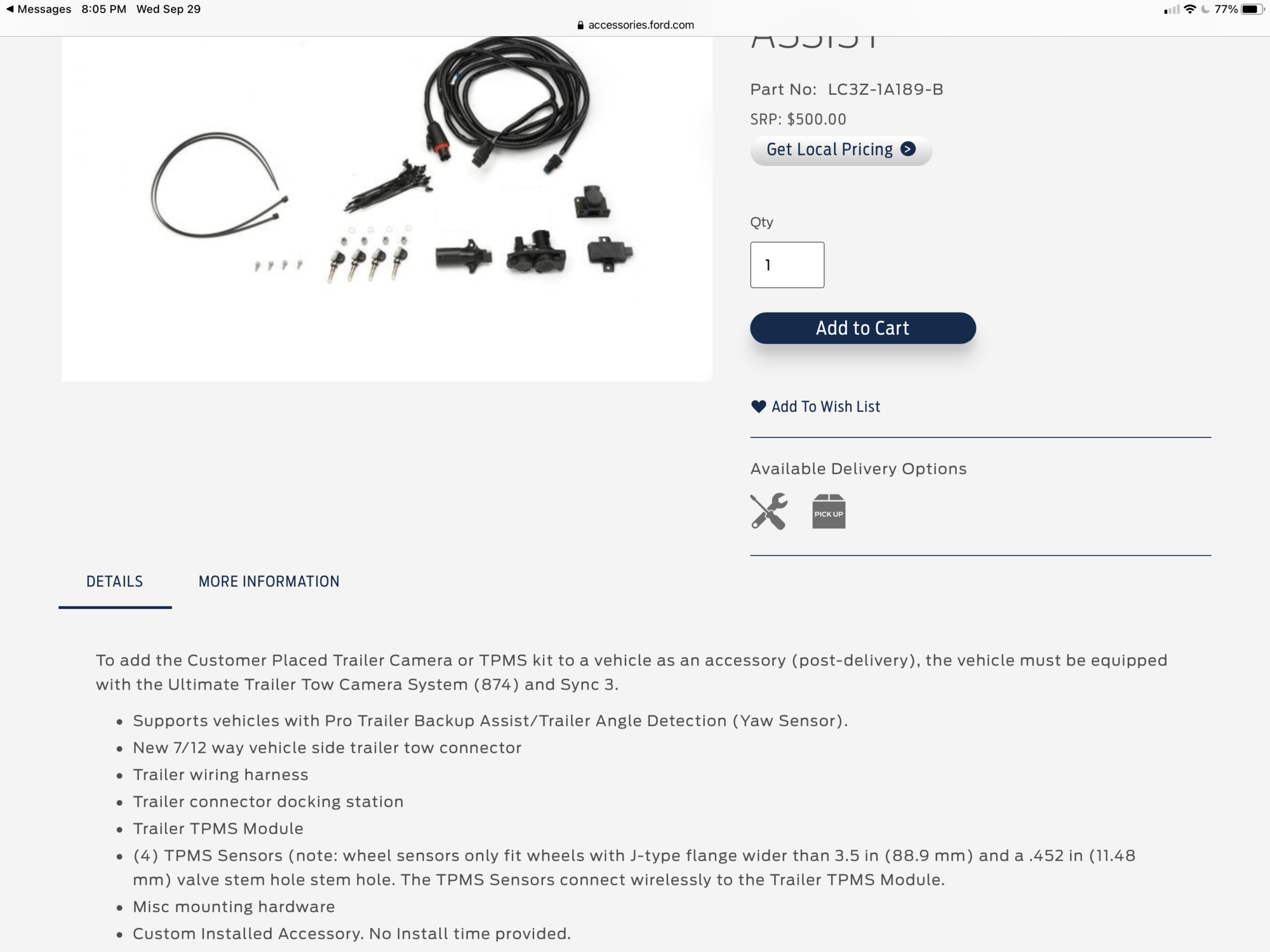 2022 Super Trailer TPMS Kit - Ford Truck Enthusiasts Forums