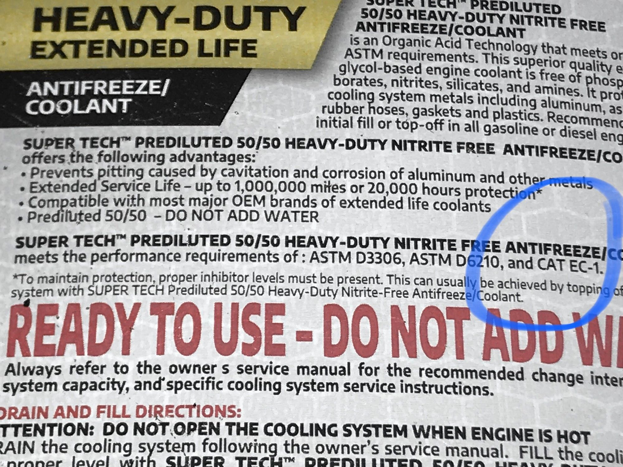 Anyone used Super Tech ELC OAT coolant? - Ford Truck Enthusiasts Forums