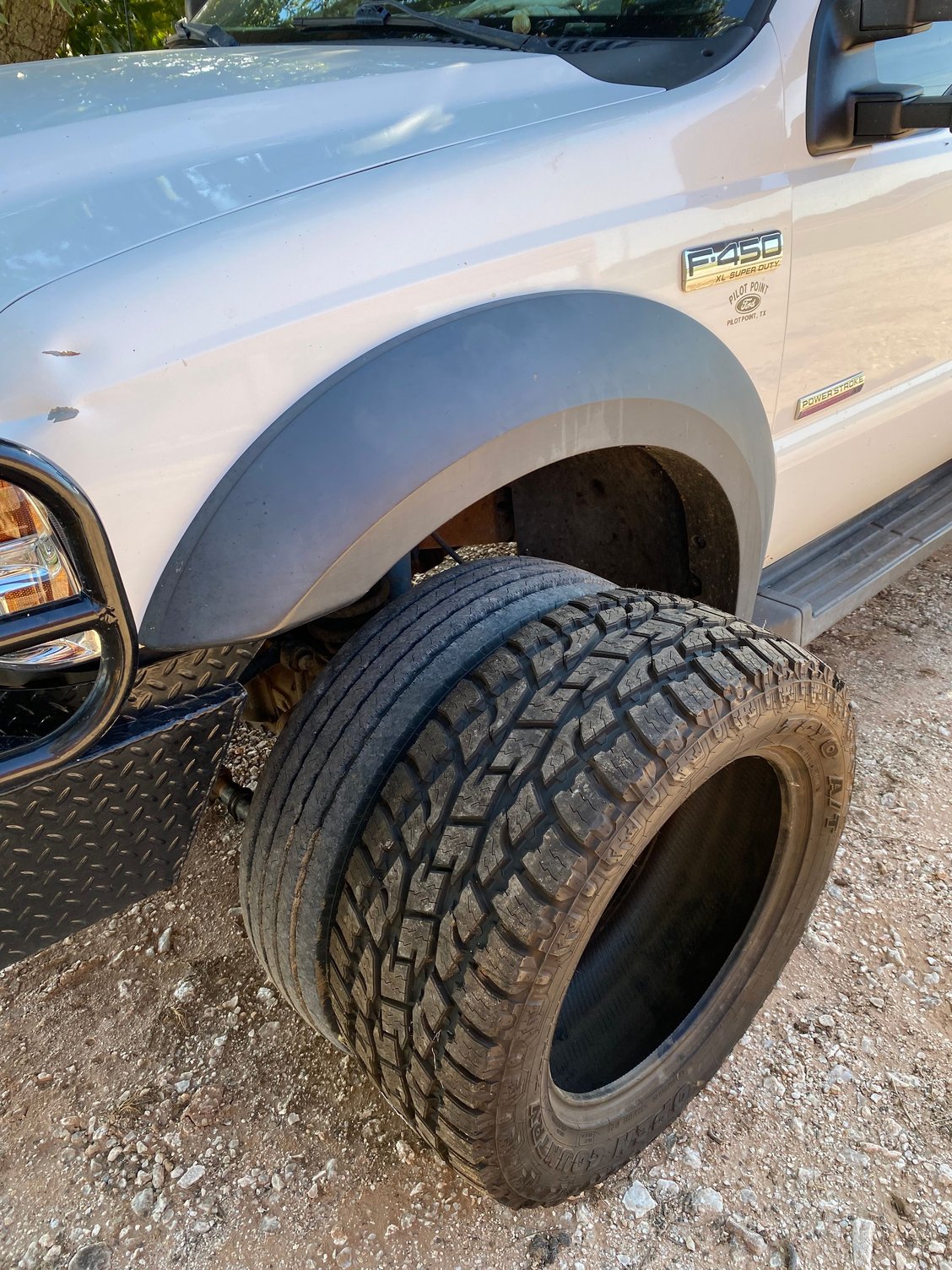 Larger tires on a 2016 F-450 - Ford Truck Enthusiasts Forums