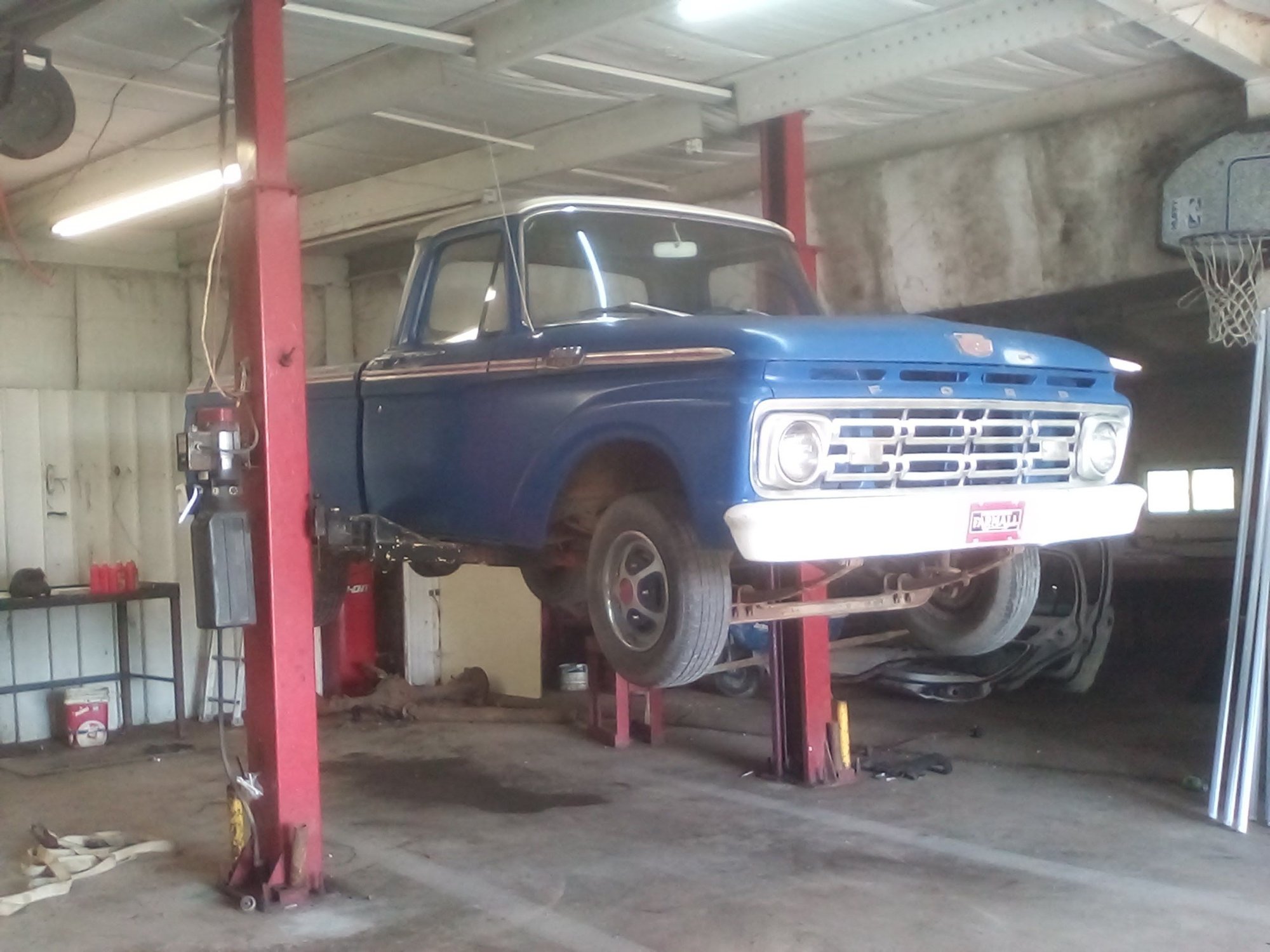 1964 F100 Grand Marquis (Crown Vic) Frame Swap - Ford Truck Enthusiasts Forums