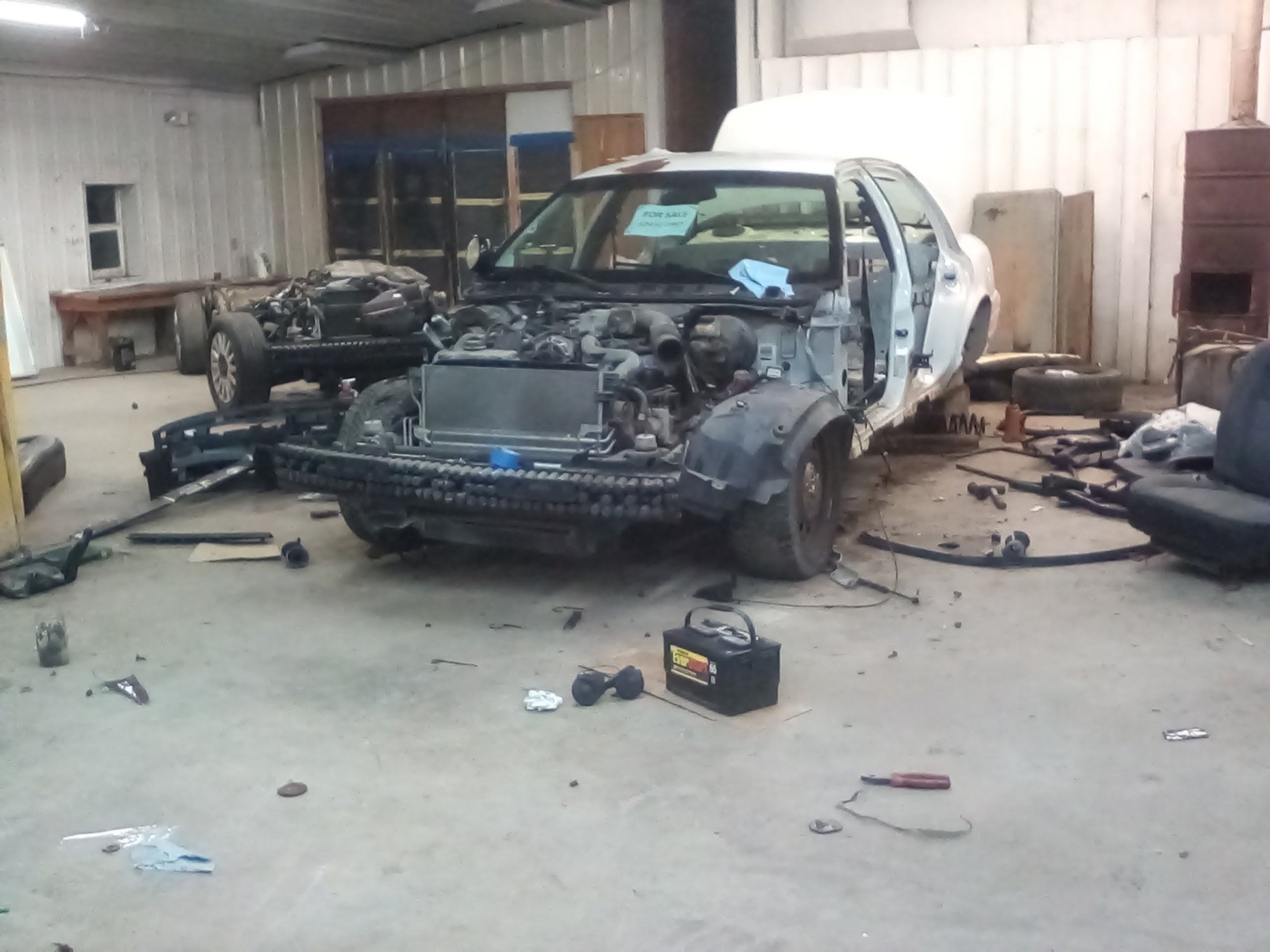 1964 F100 Grand Marquis (Crown Vic) Frame Swap - Page 3 - Ford Truck ...