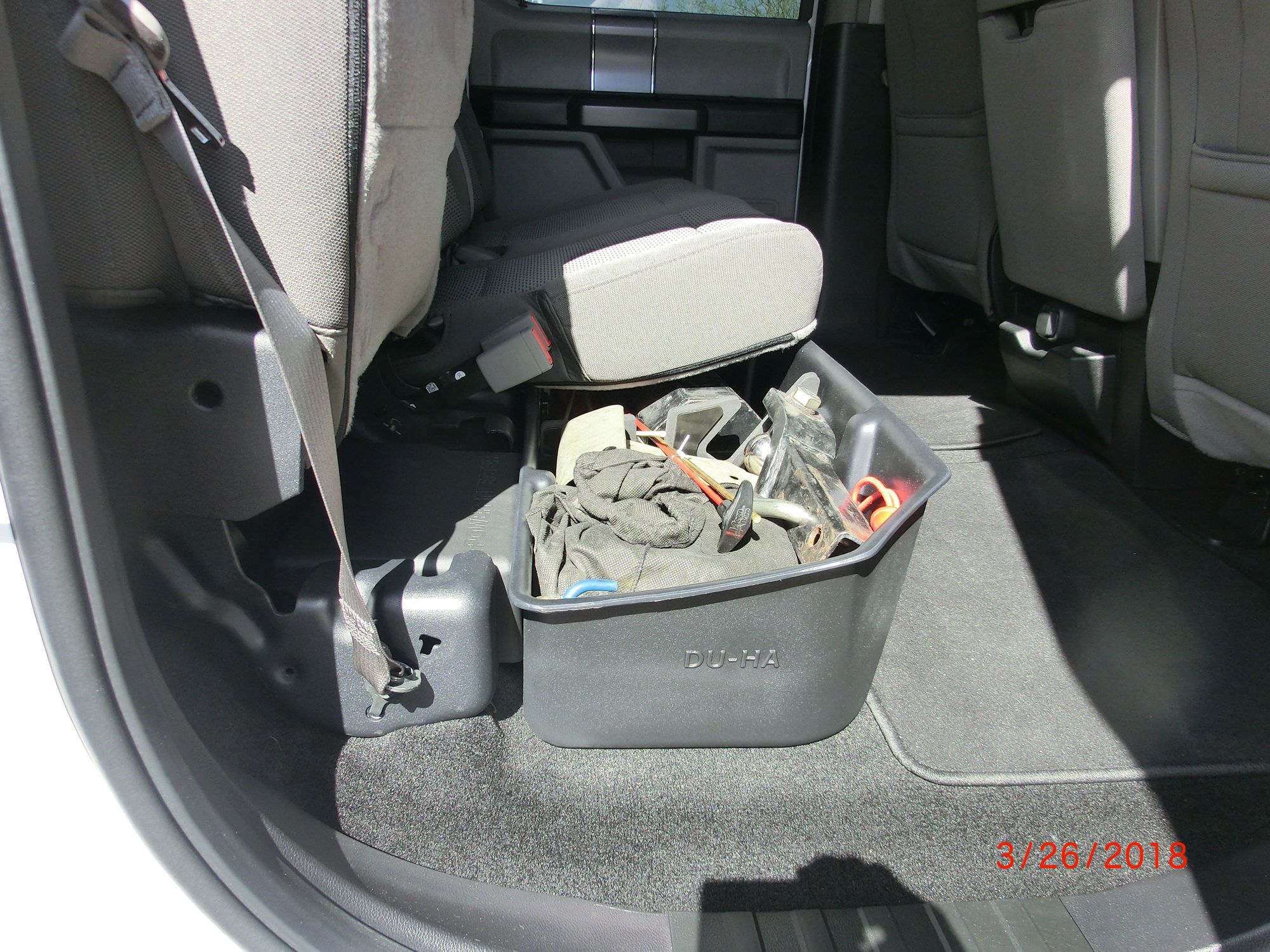Storage under rear seats in 2020 F150? - Ford Truck Enthusiasts Forums