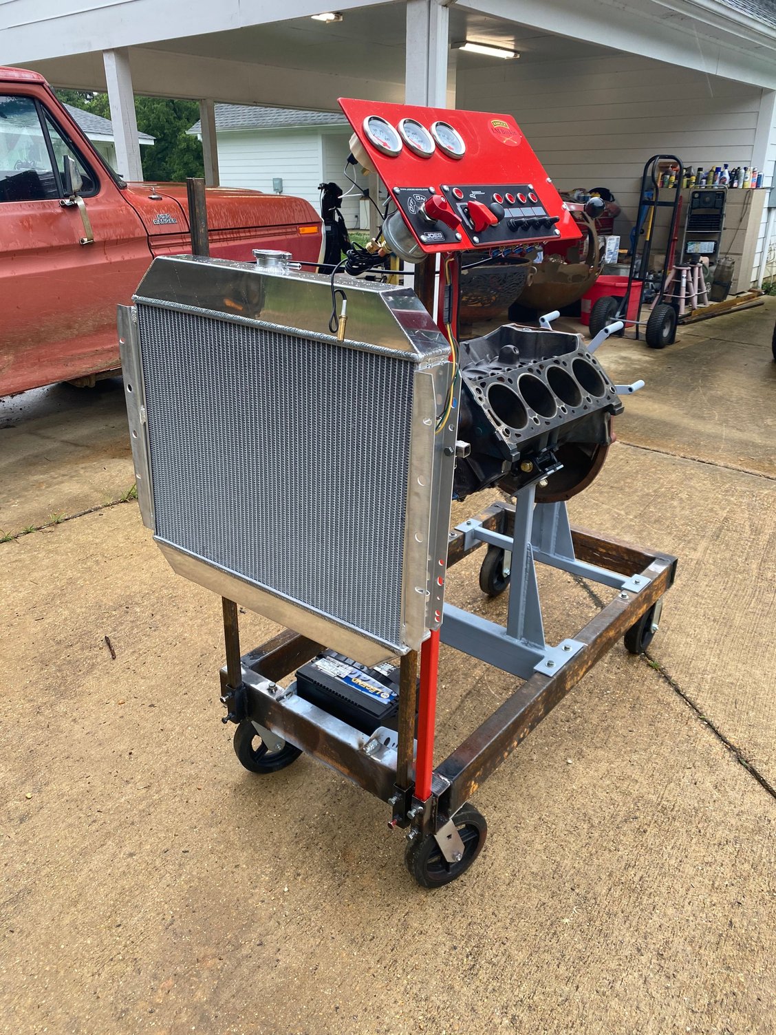 Engine test stand build - Ford Truck Enthusiasts Forums