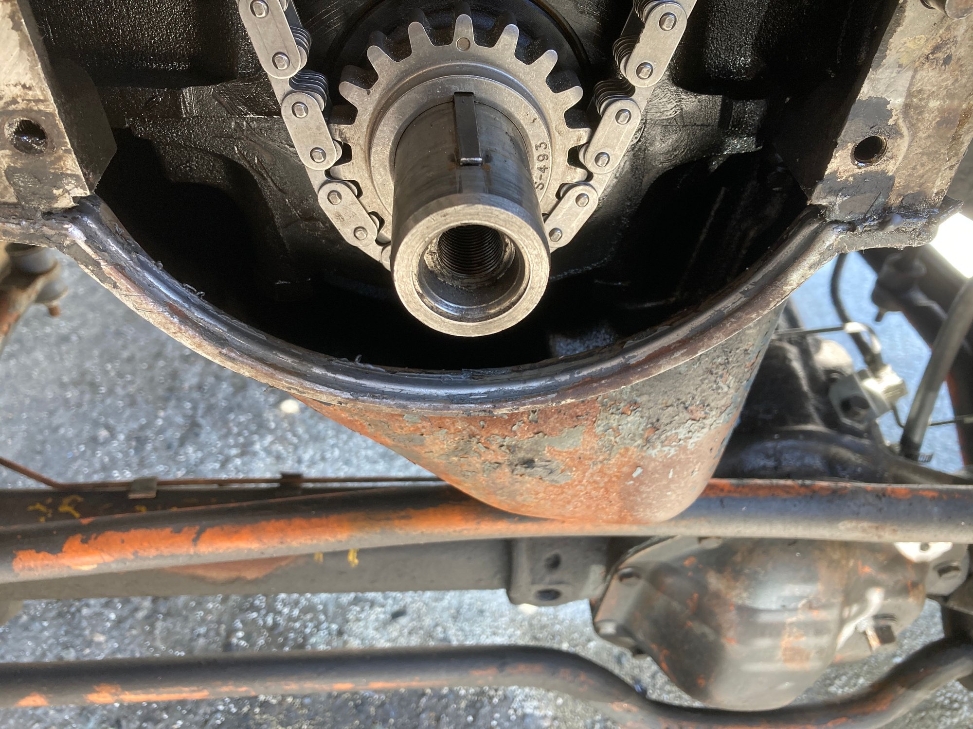 Timing cover install 351m - Ford Truck Enthusiasts Forums