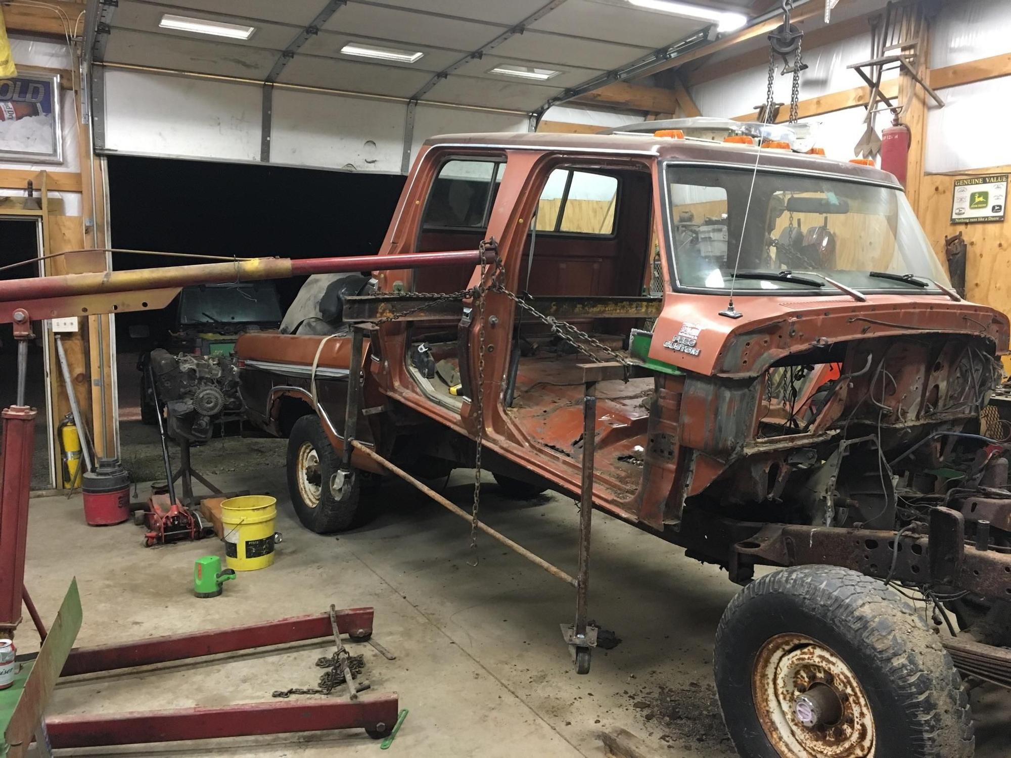 77 crew cab rust bucket Cummins swap - Page 2 - Ford Truck Enthusiasts ...