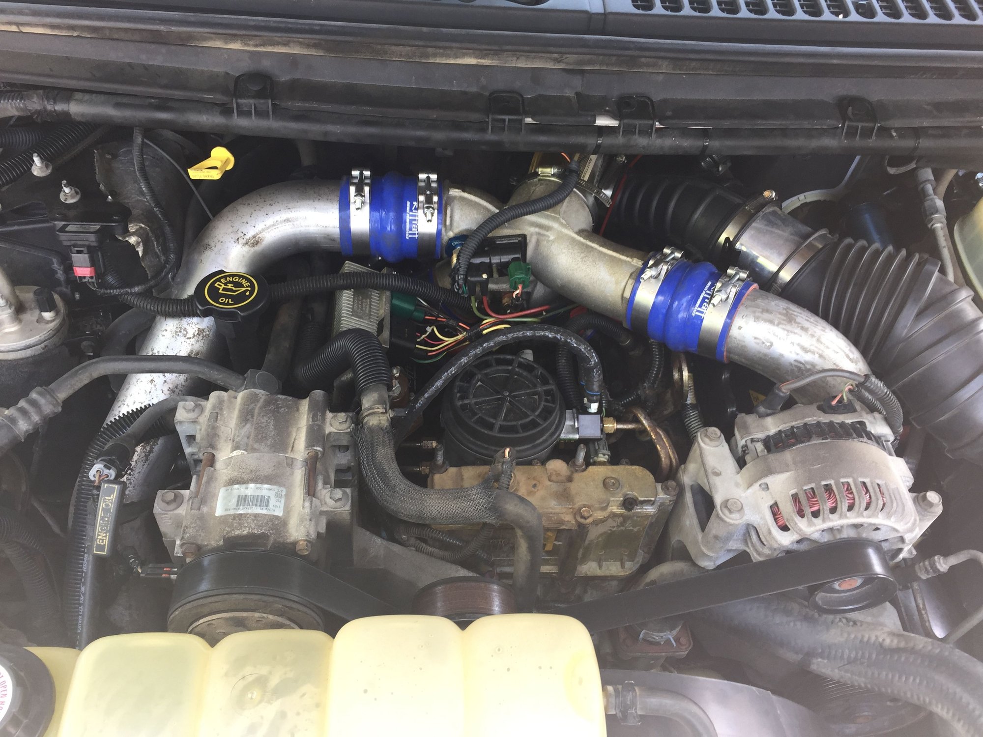 Plenums, Up-pipes and more install notes - Ford Truck Enthusiasts Forums