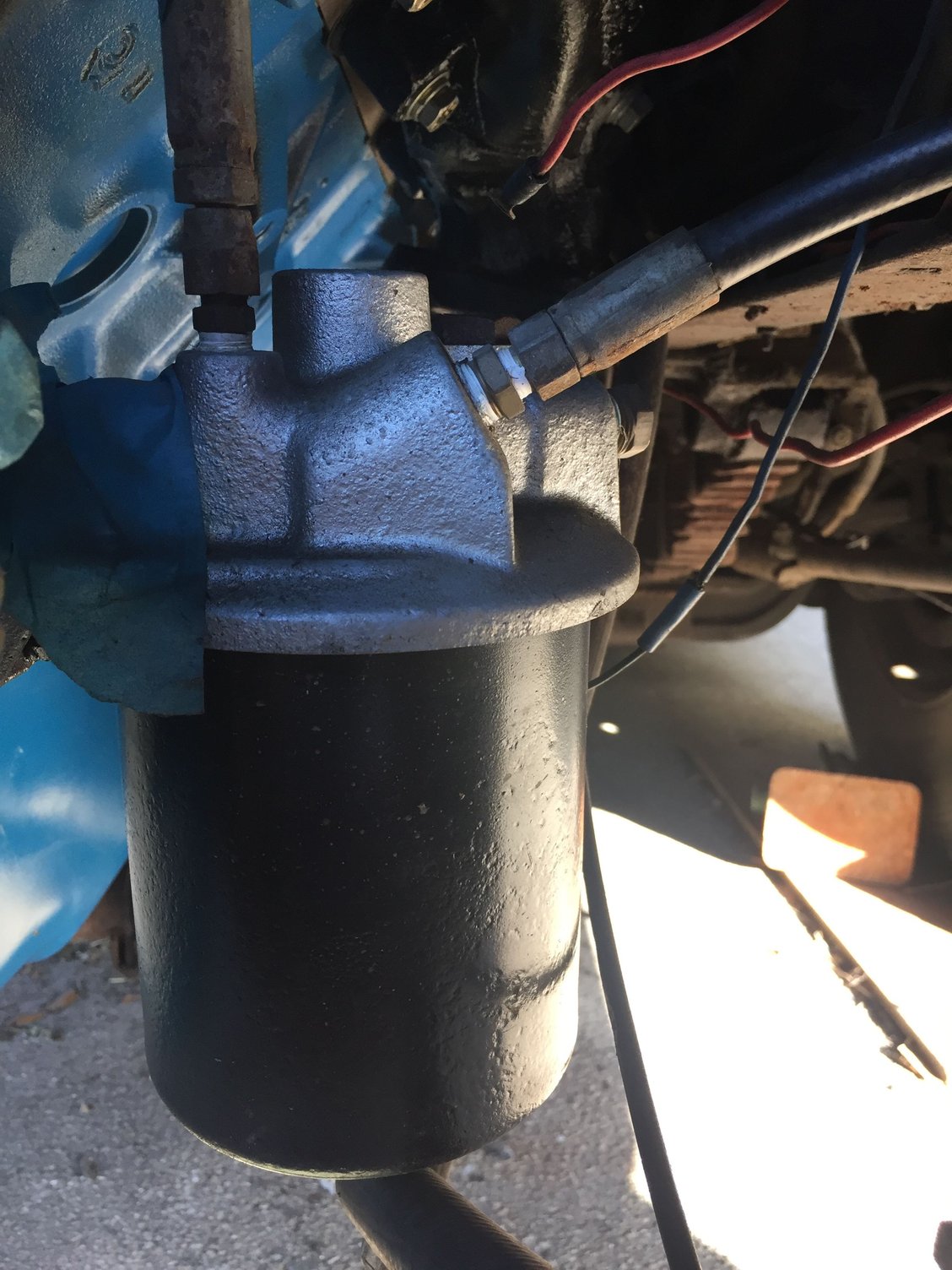 FT 391 swap / oil pump lines - Ford Truck Enthusiasts Forums