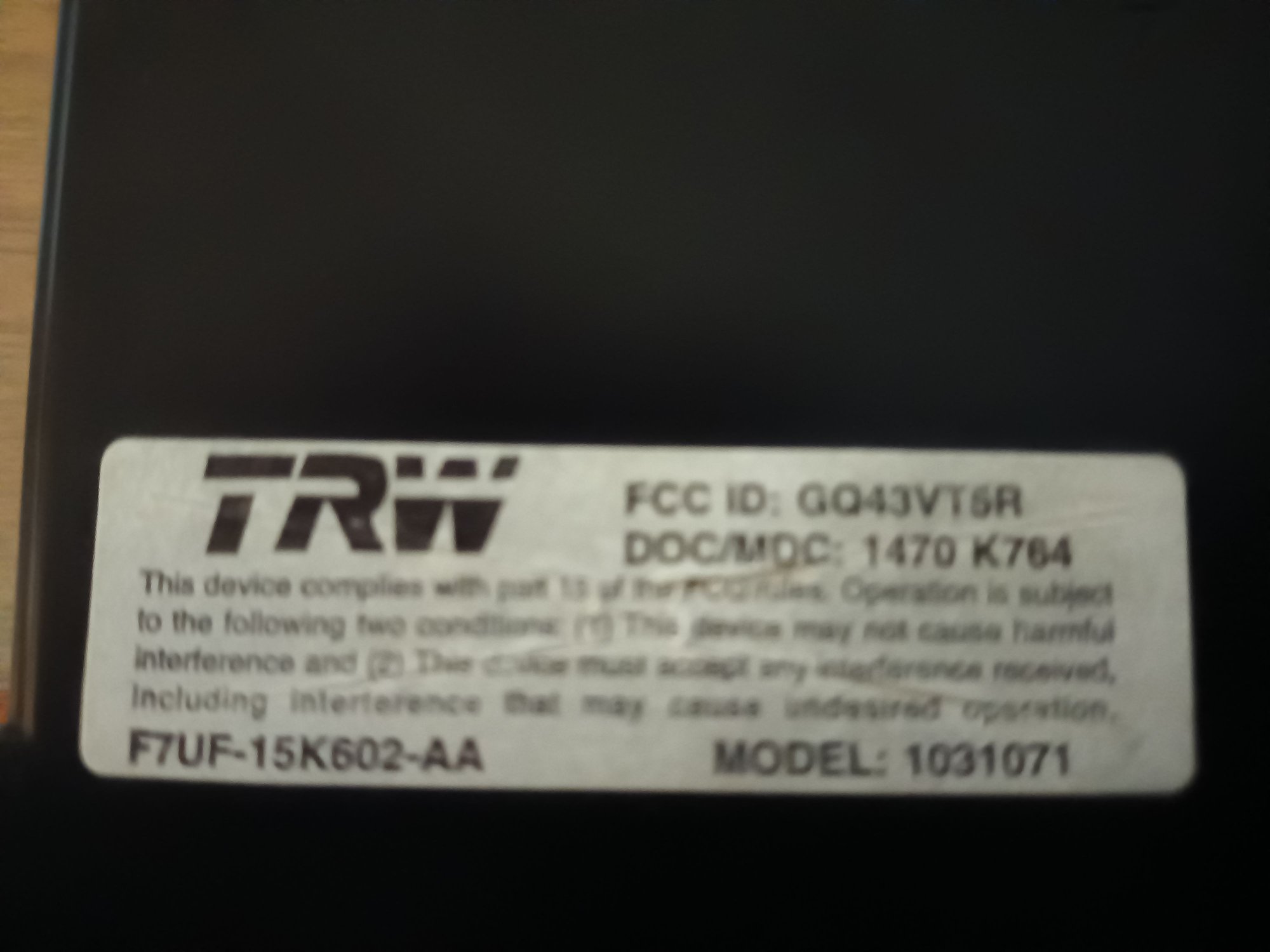 1998 E150 Club Chateau keyless entry module - Ford Truck Enthusiasts Forums