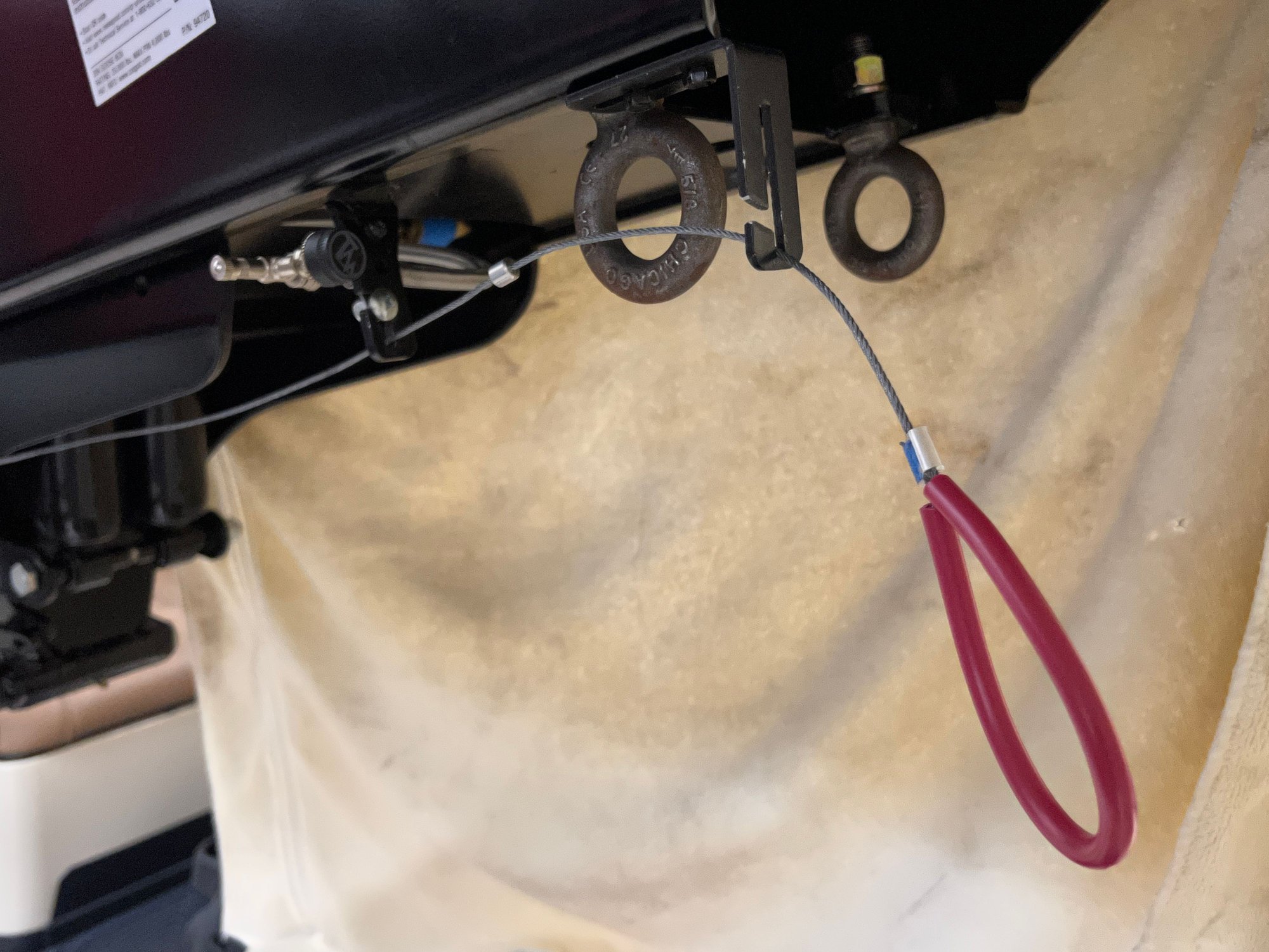 Lengthened Gooseneck Release Cable - Ford Truck Enthusiasts Forums