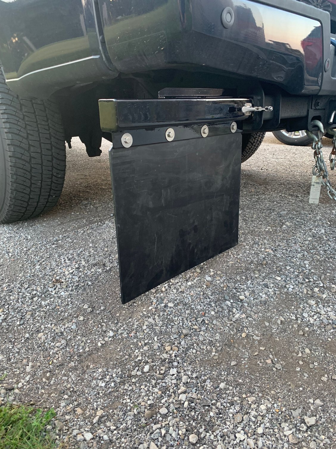 Is anyone running a hitch mounted mud flap? - Page 2 - Ford Truck ...