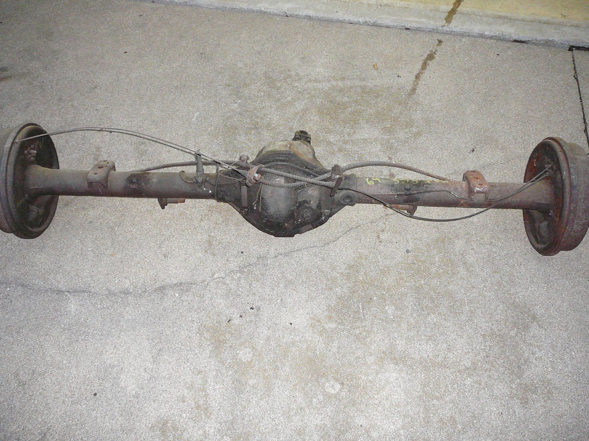 Dana 44 3.73 limited slip rear axle for '53-'72 F-100 - Ford Truck ...