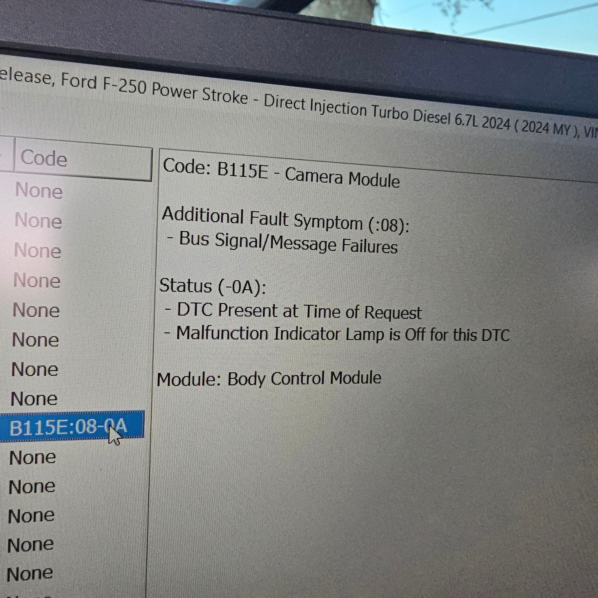Forscan DTC code HELP! - Ford Truck Enthusiasts Forums